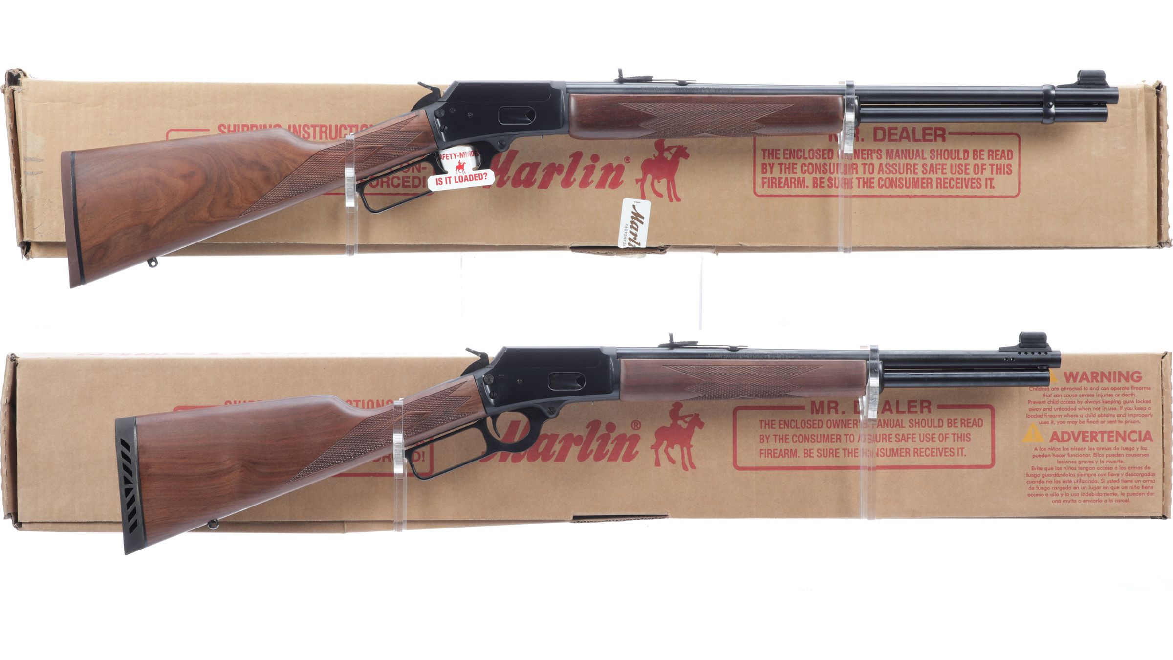 Two Marlin Model 1894 Lever Action Rifles with Boxes | Rock Island Auction