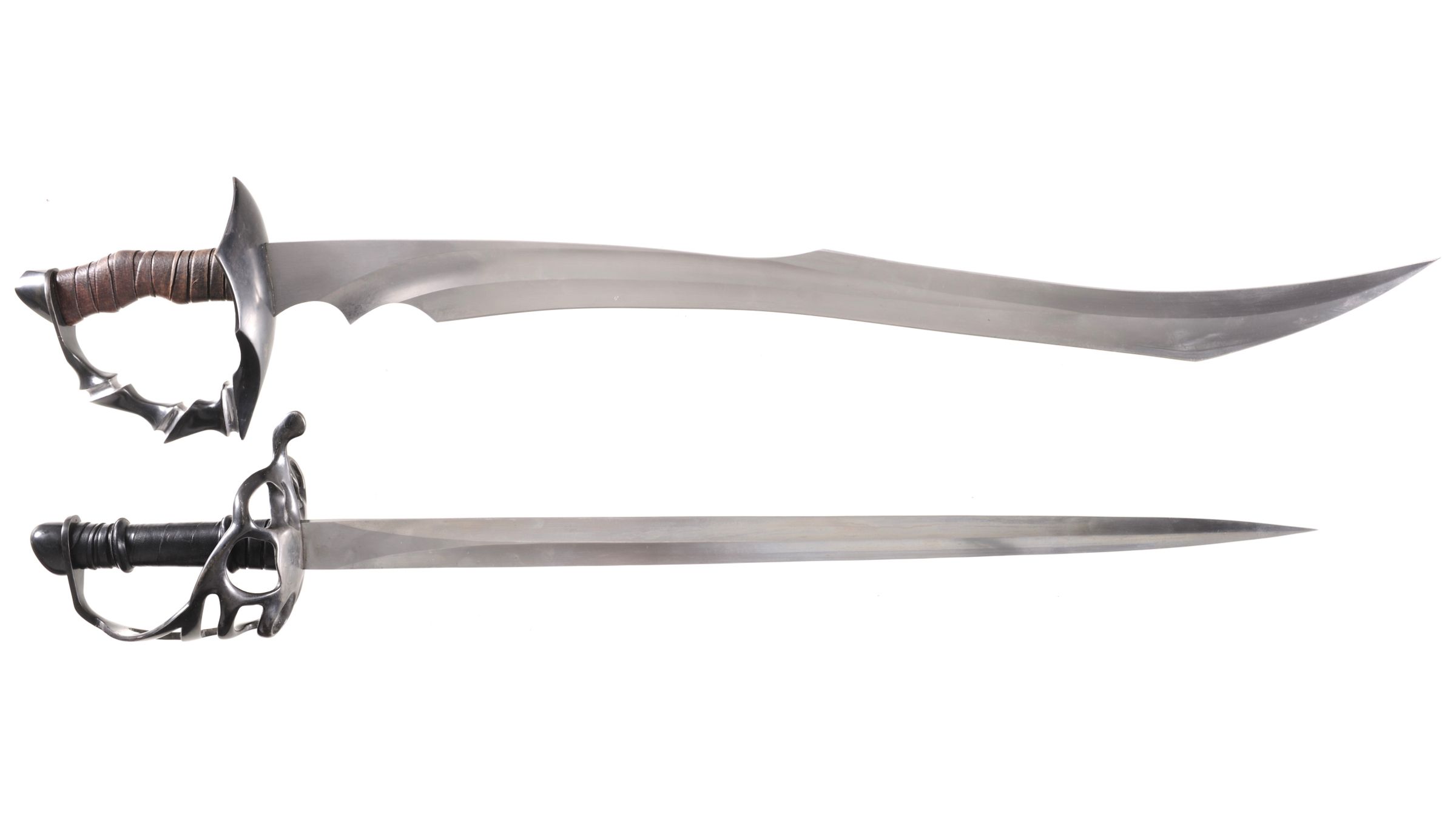 Two Jody Samson Signed Swords | Rock Island Auction