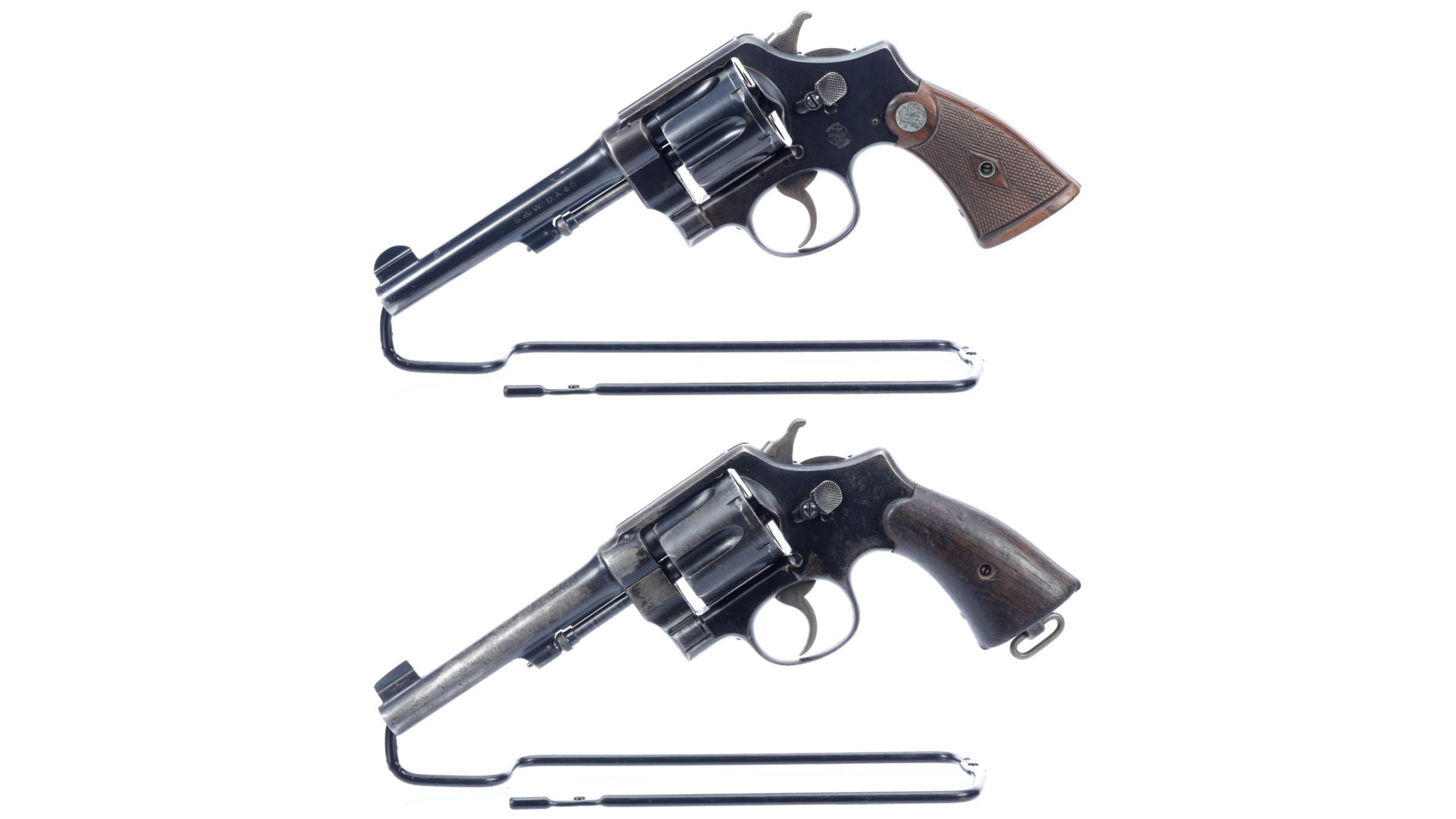Two Smith & Wesson Model 1917 Double Action Revolvers | Rock Island Auction