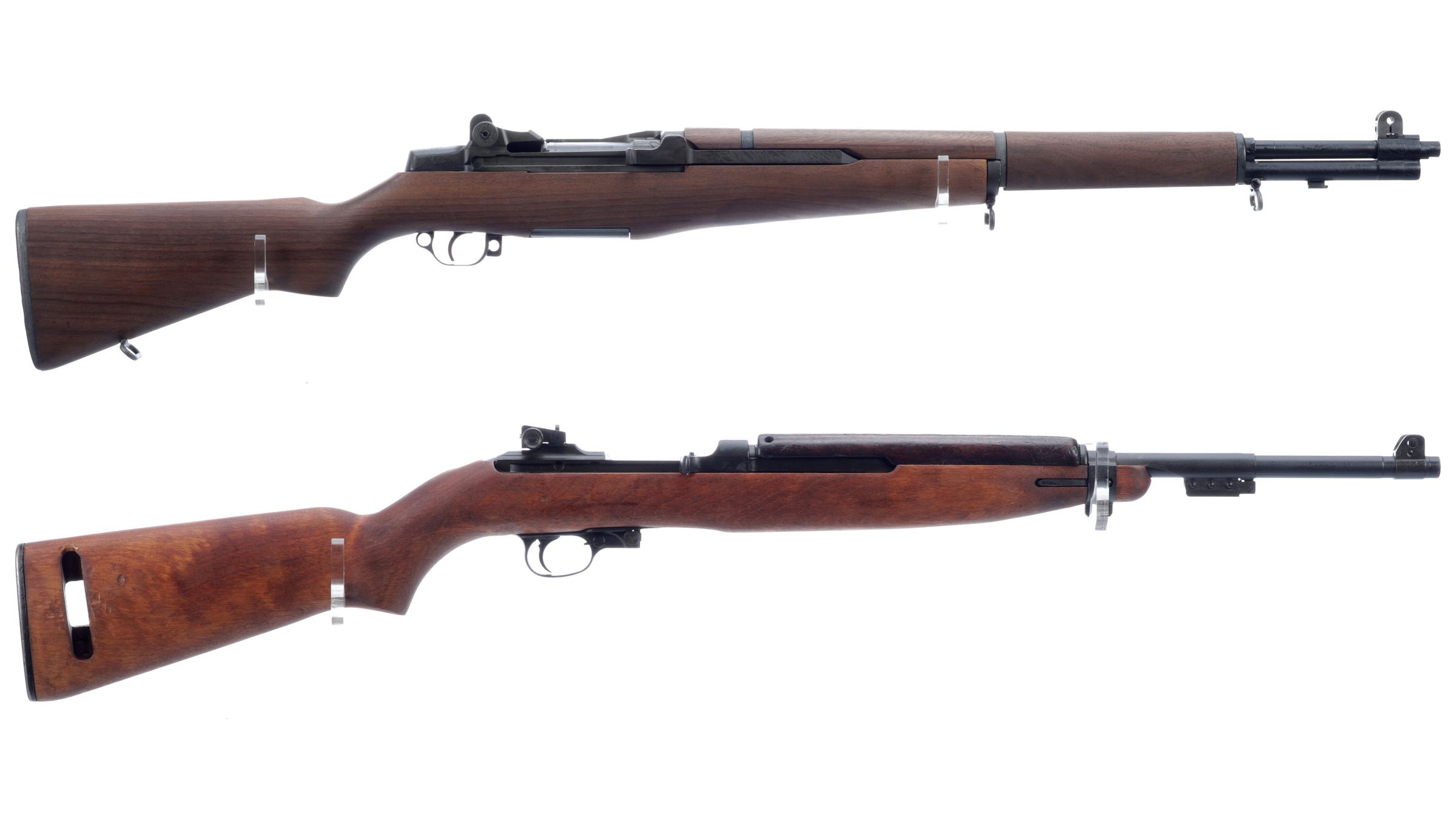 Two U.S. Military Semi-Automatic Long Guns | Rock Island Auction