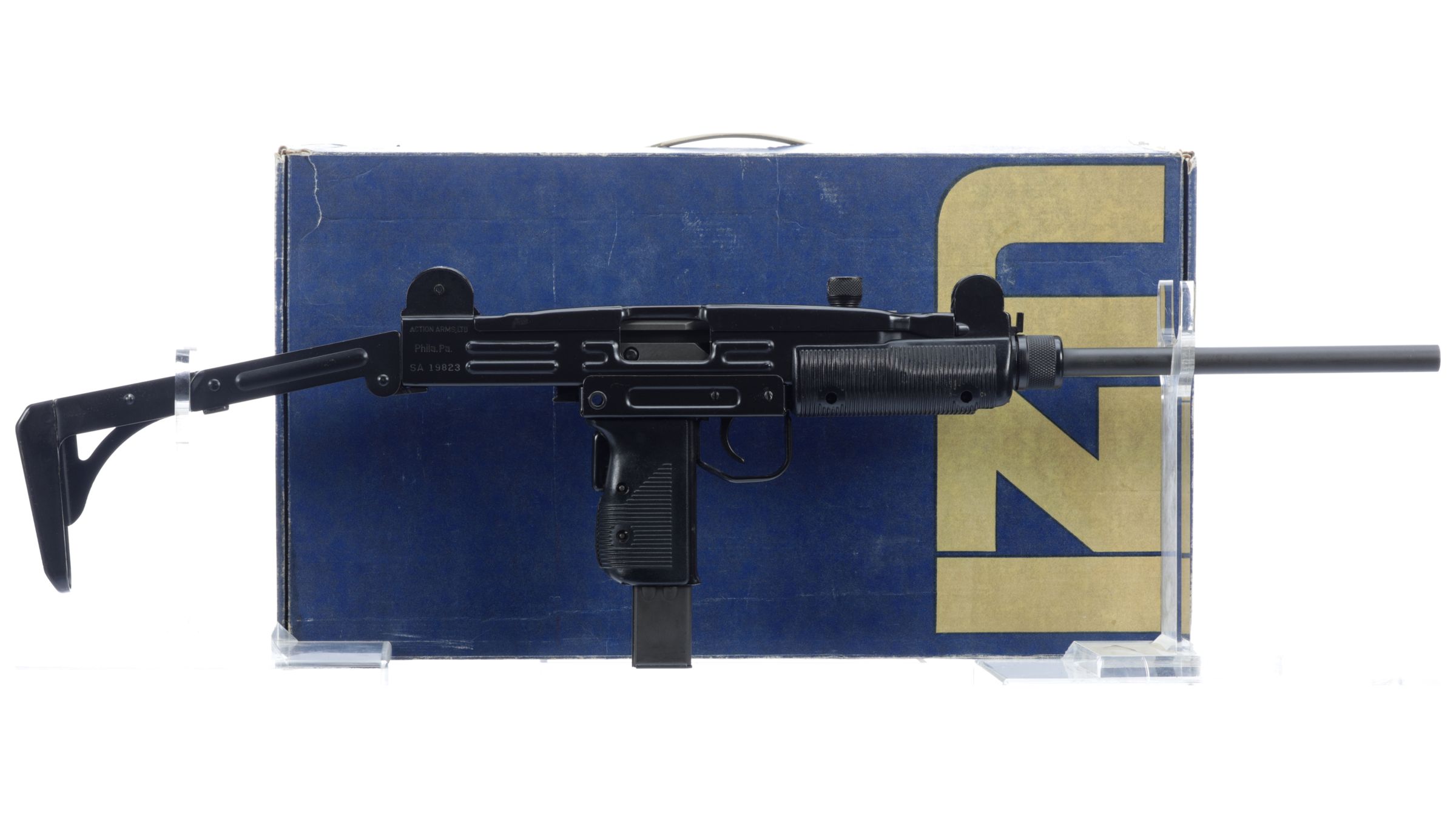 I.M.I./Action Arms Uzi Model A Semi-Automatic Carbine with Box | Rock ...