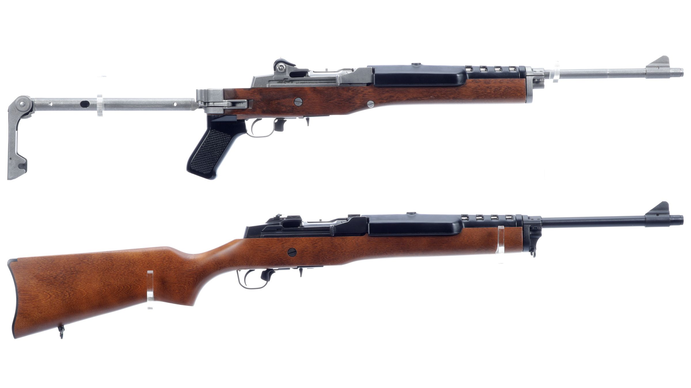 Two Ruger Semi-Automatic Rifles | Rock Island Auction