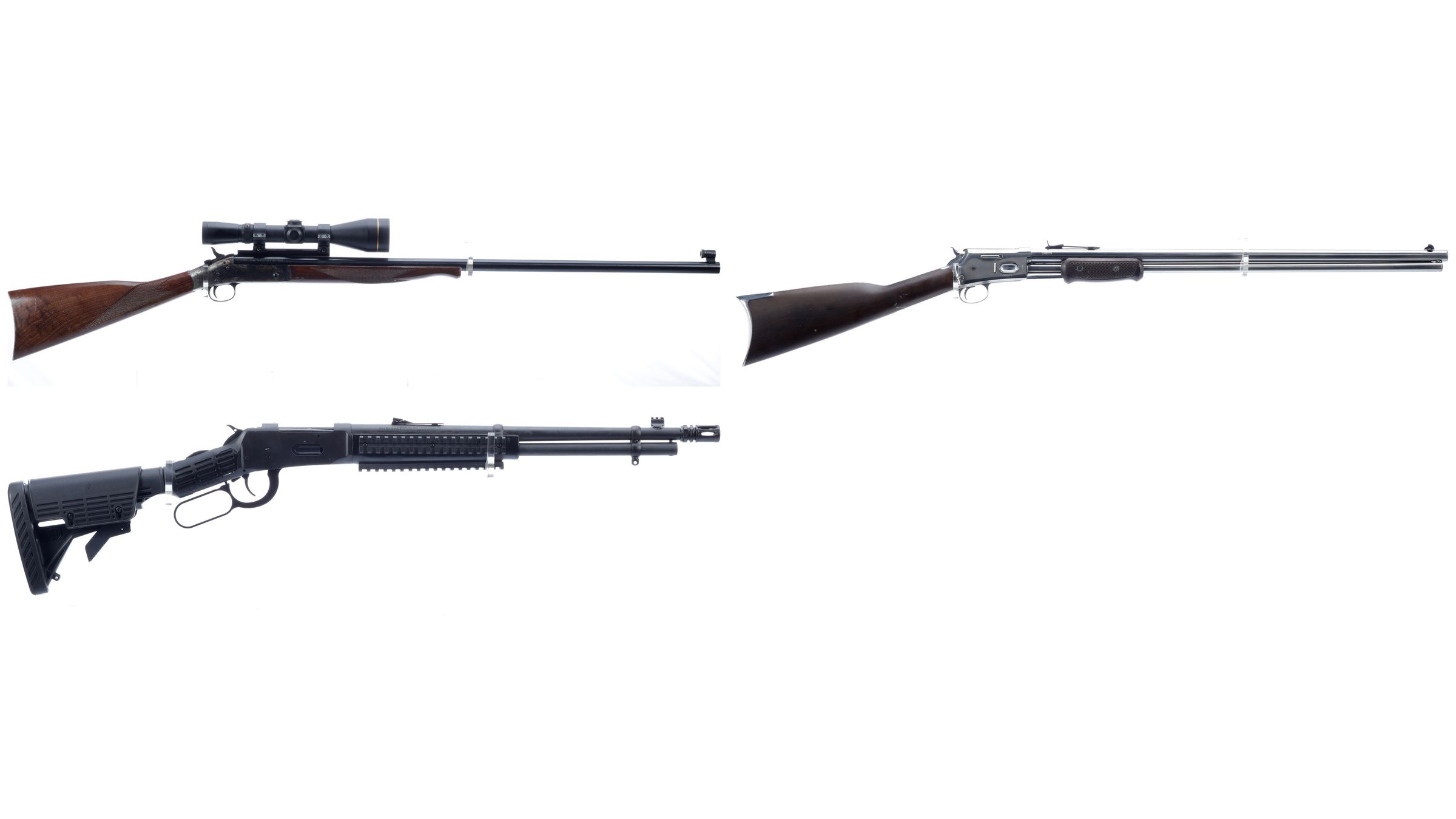 Three Rifles | Rock Island Auction