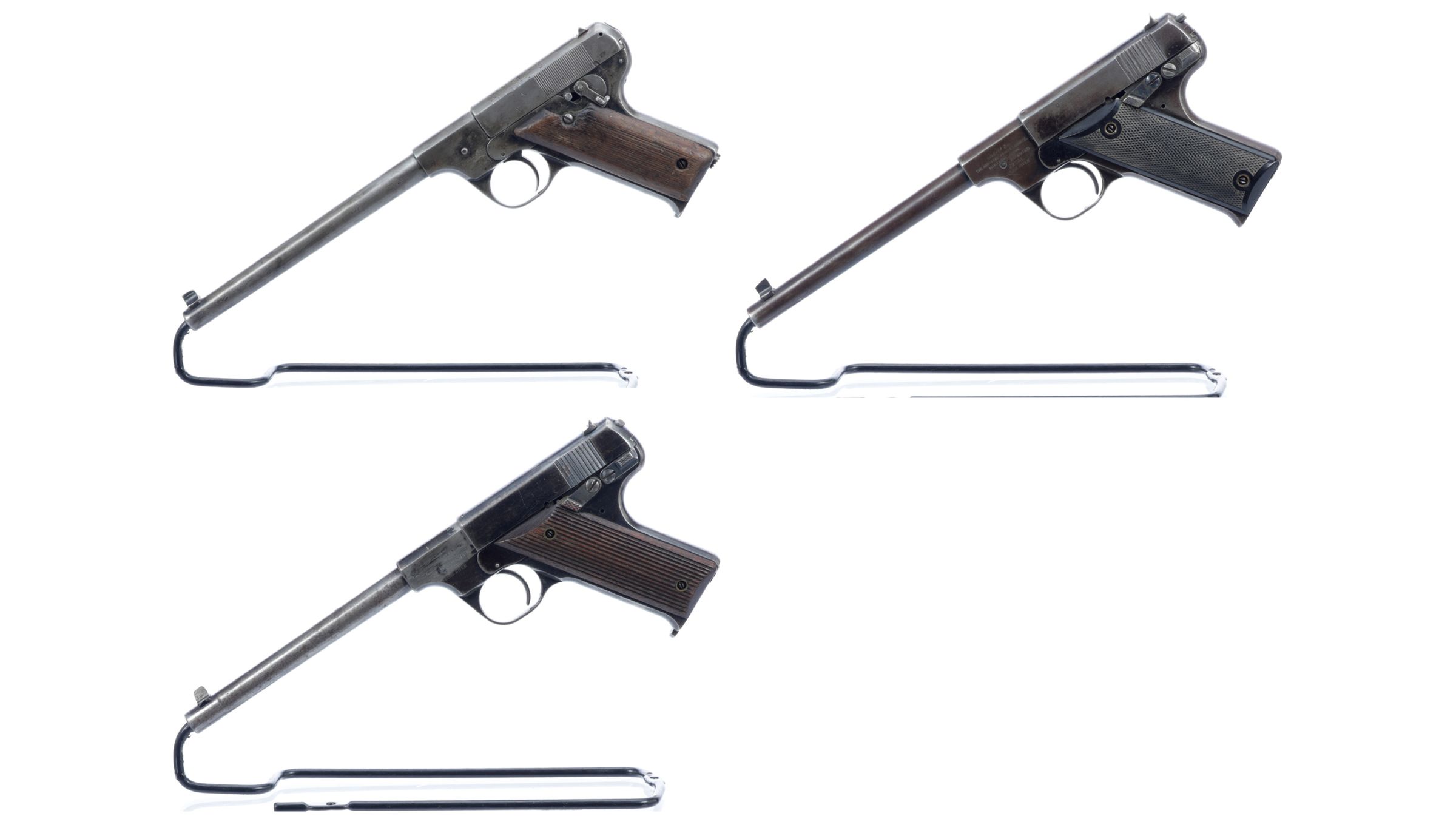 Three Rimfire Target Pistols | Rock Island Auction