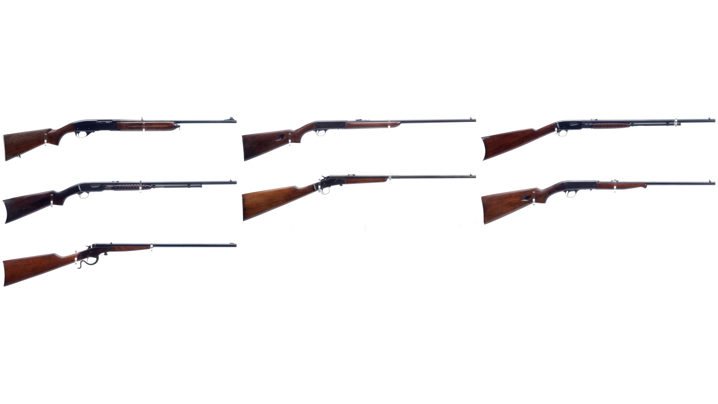 Seven Rifles | Rock Island Auction