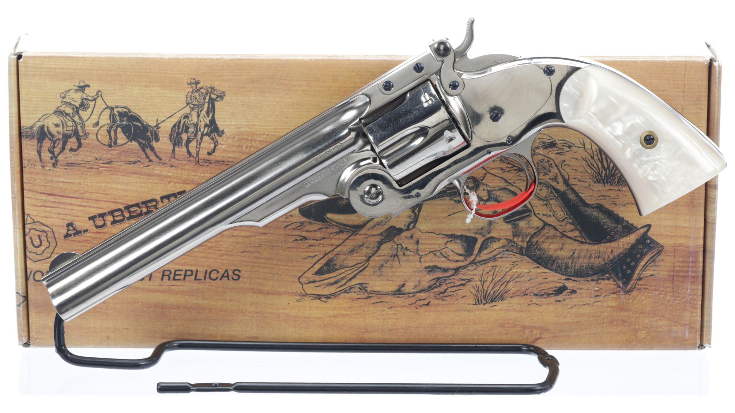 Uberti/Taylors & Co. Model 1875 Schofield Revolver with Box | Rock ...