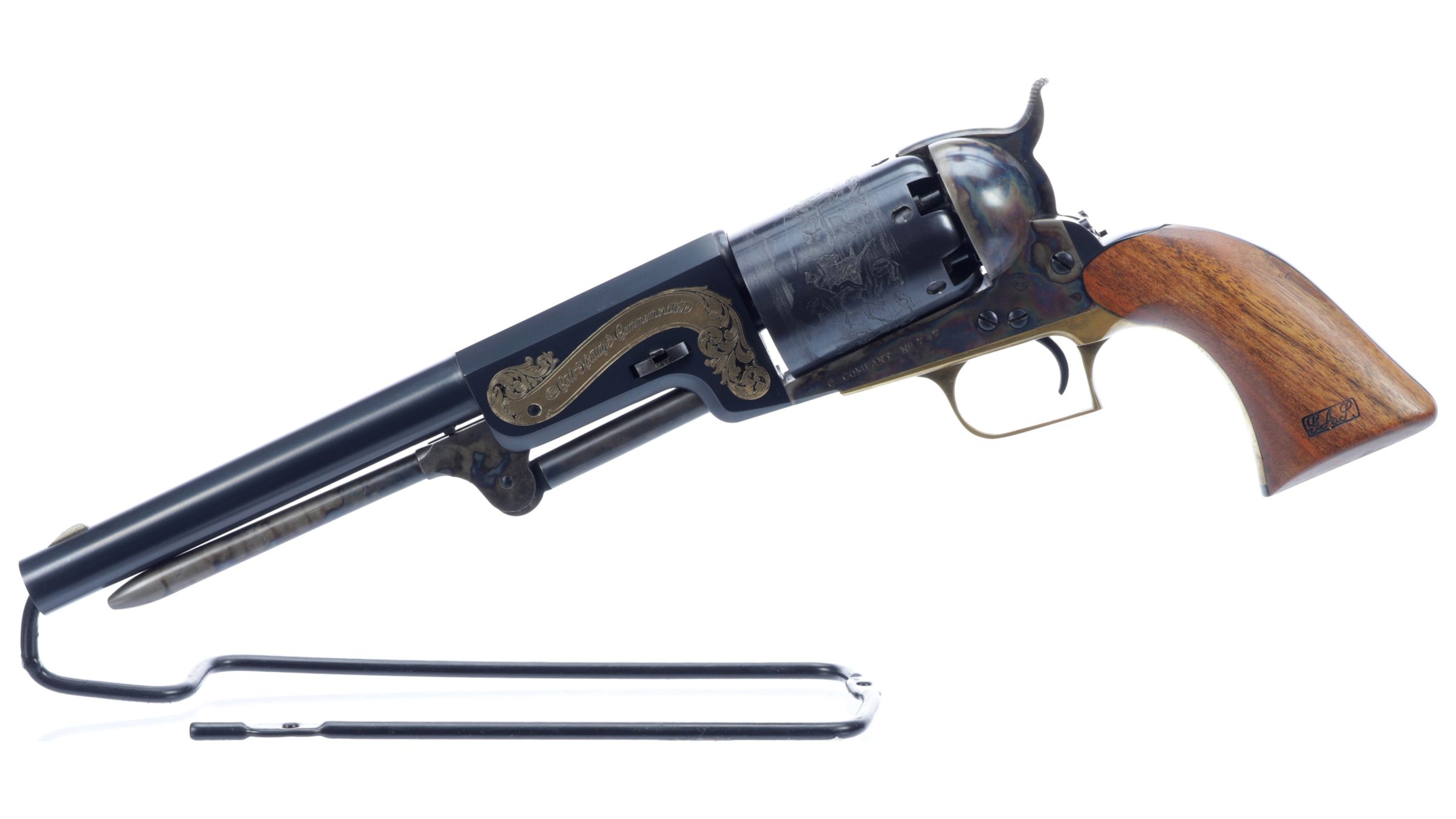Cased Colt Heritage Commemorative Walker Percussion Revolver | Rock ...