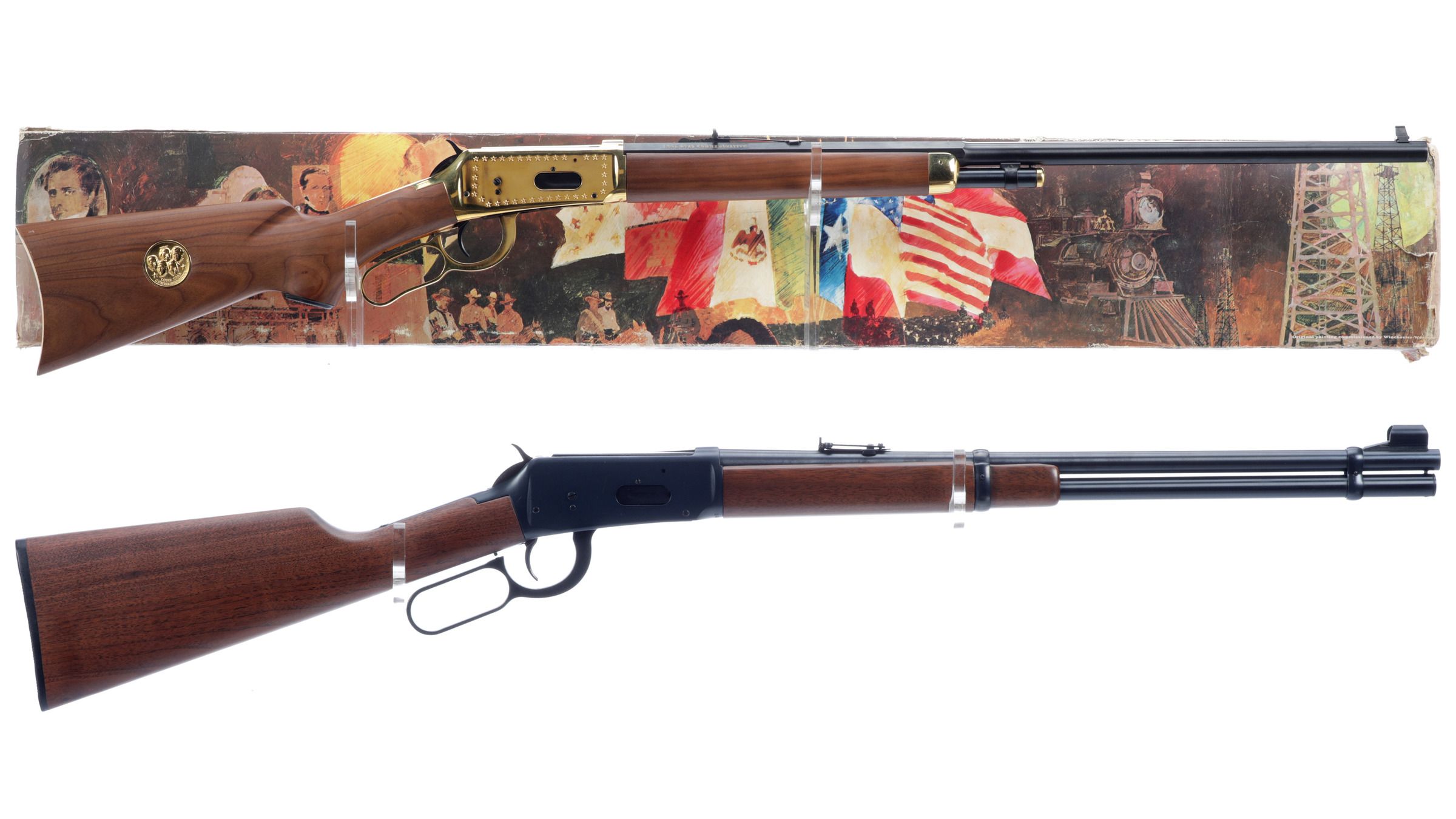 Two Winchester Lever Action Long Guns | Rock Island Auction