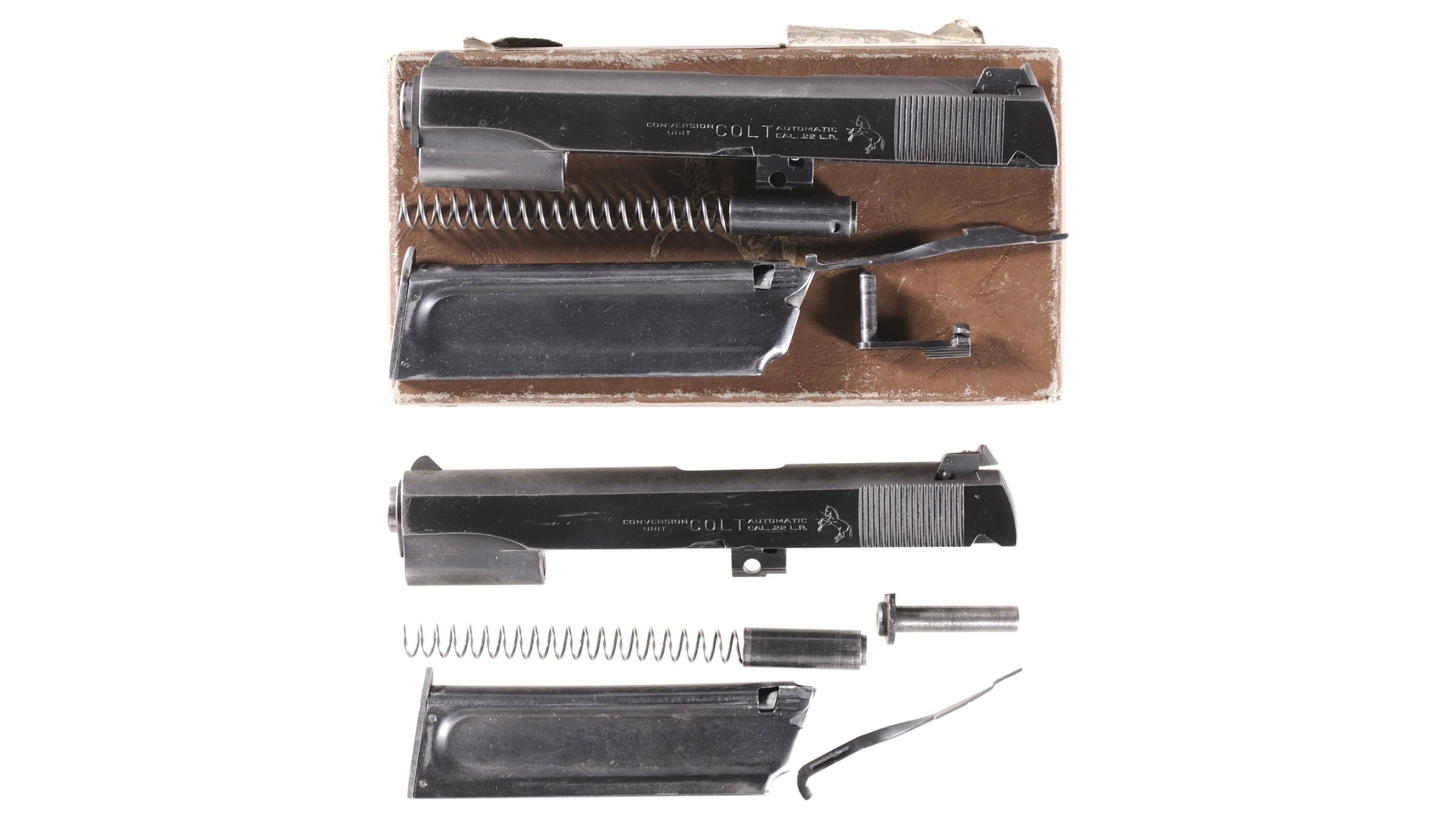 Two Colt .22 LR Conversion Kits | Rock Island Auction