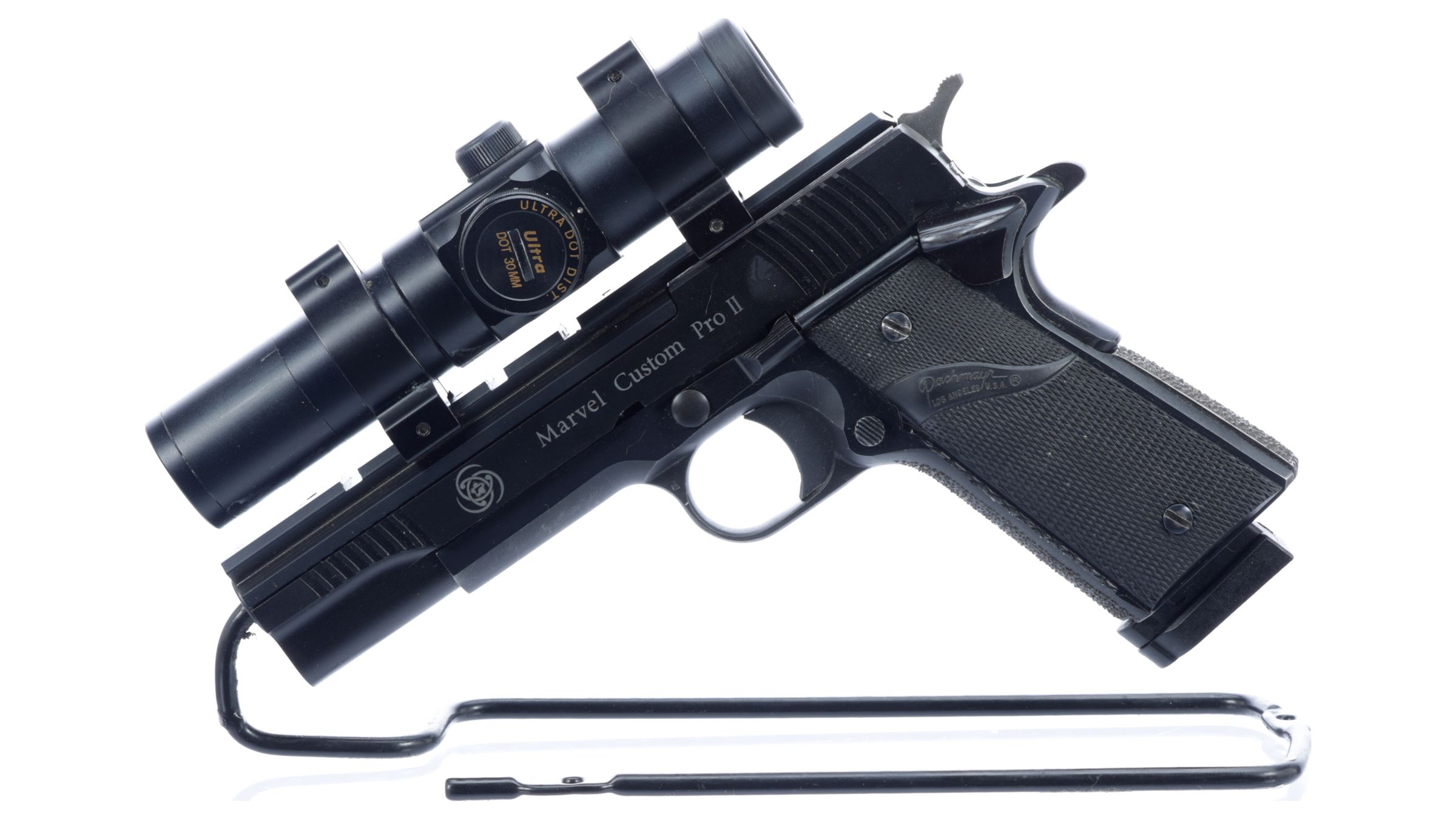 Colt MK IV Series 70 Pistol with Marvel .22 LR Conversion | Rock Island ...