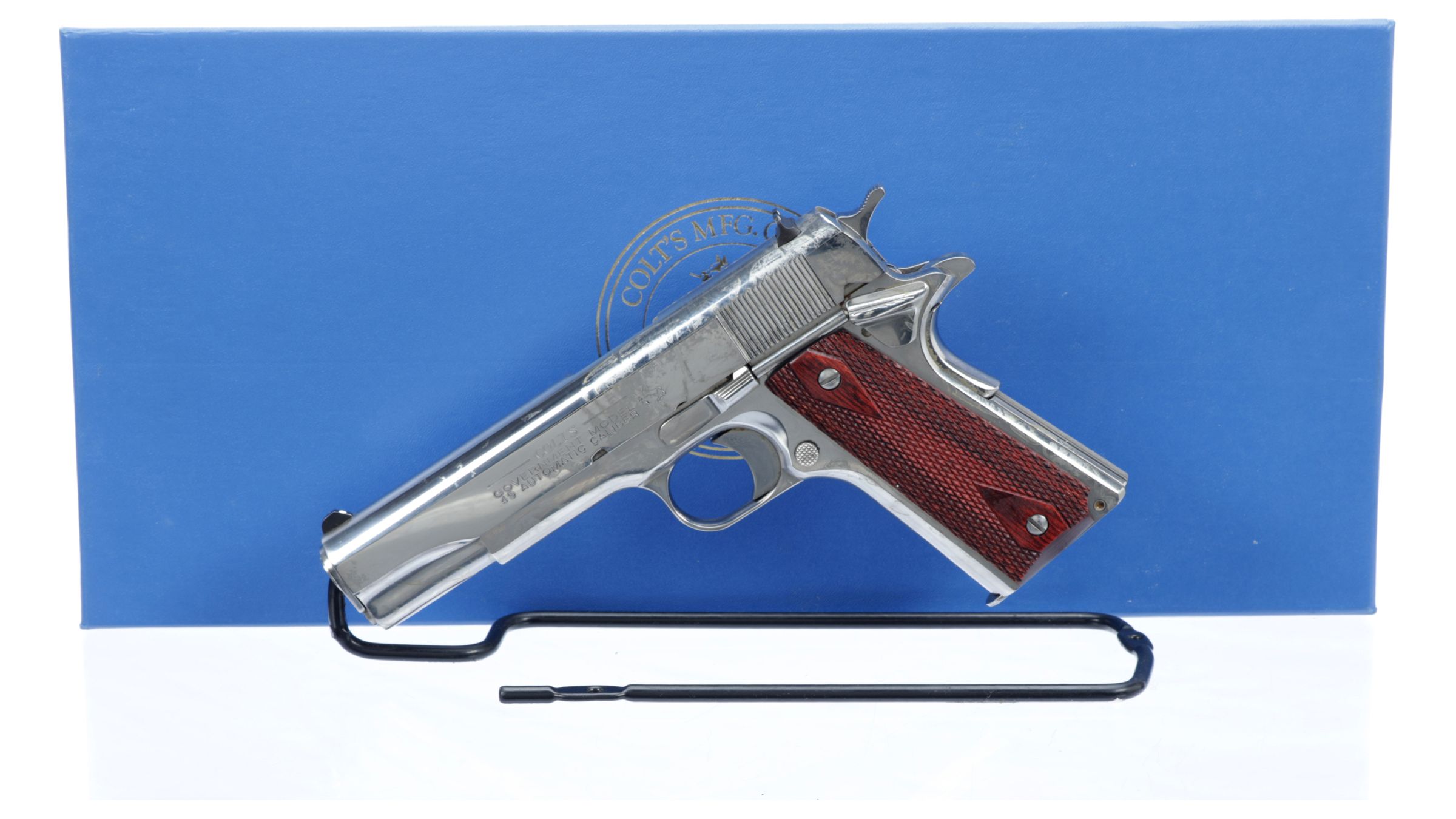 Colt Government Model Series 80 Semi-Automatic Pistol | Rock Island Auction