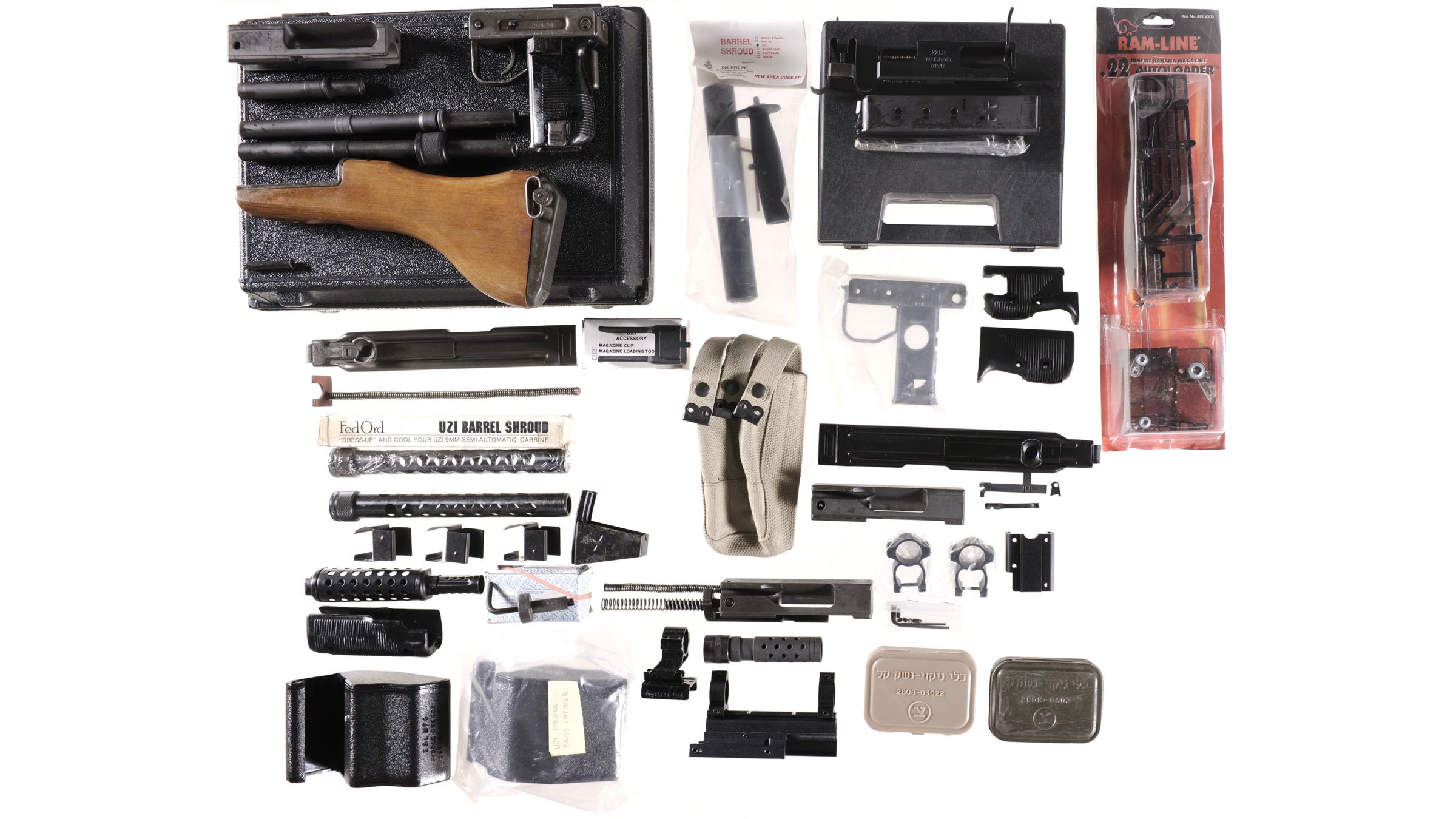 Group of Assorted Uzi Parts and Accessories | Rock Island Auction
