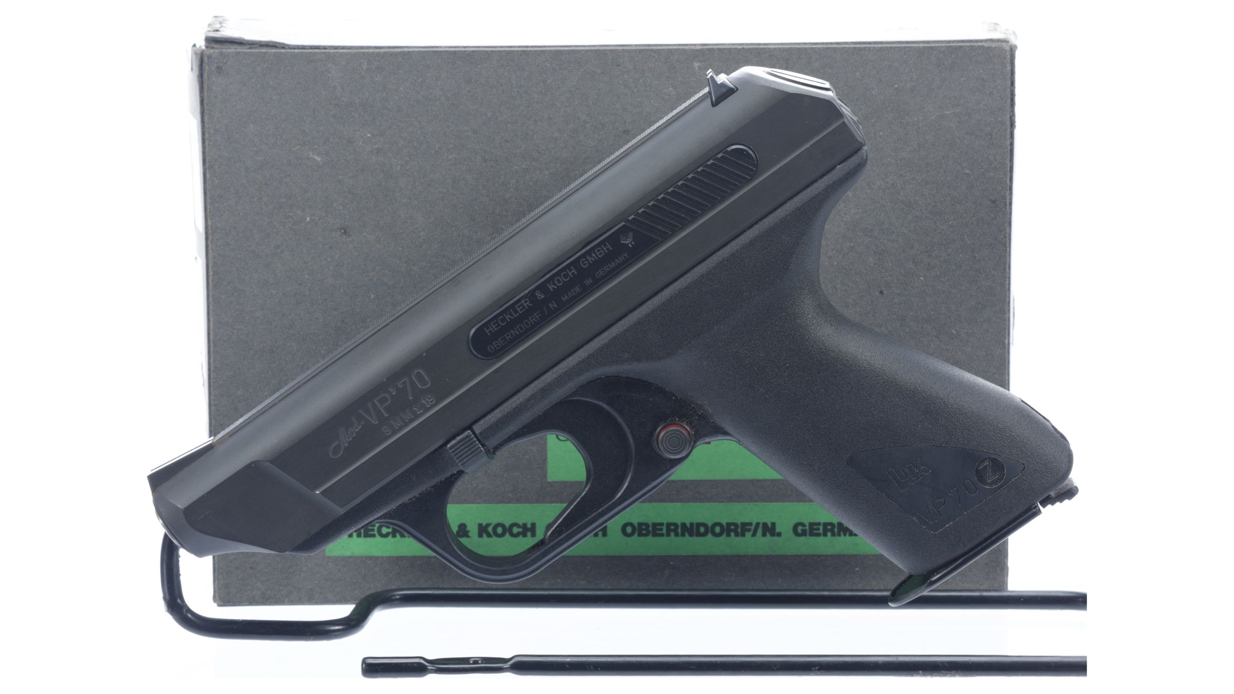 Heckler & Koch Model VP 70Z Semi-Automatic Pistol with Box | Rock ...
