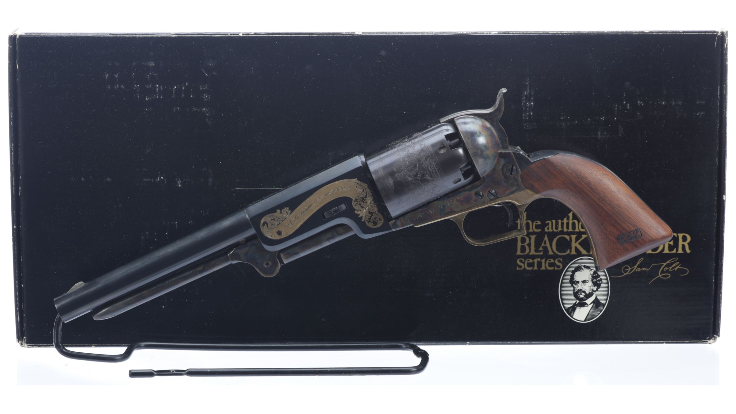 Cased Colt Walker Heritage Commemorative Percussion Revolver | Rock ...