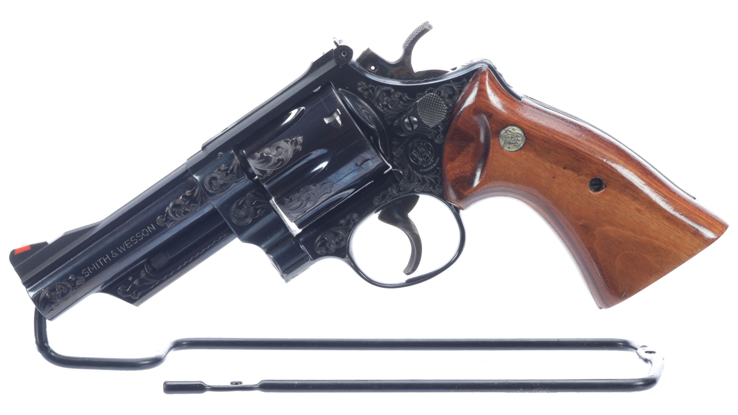 Engraved Smith & Wesson Model 29-2 Double Action Revolver | Rock Island ...