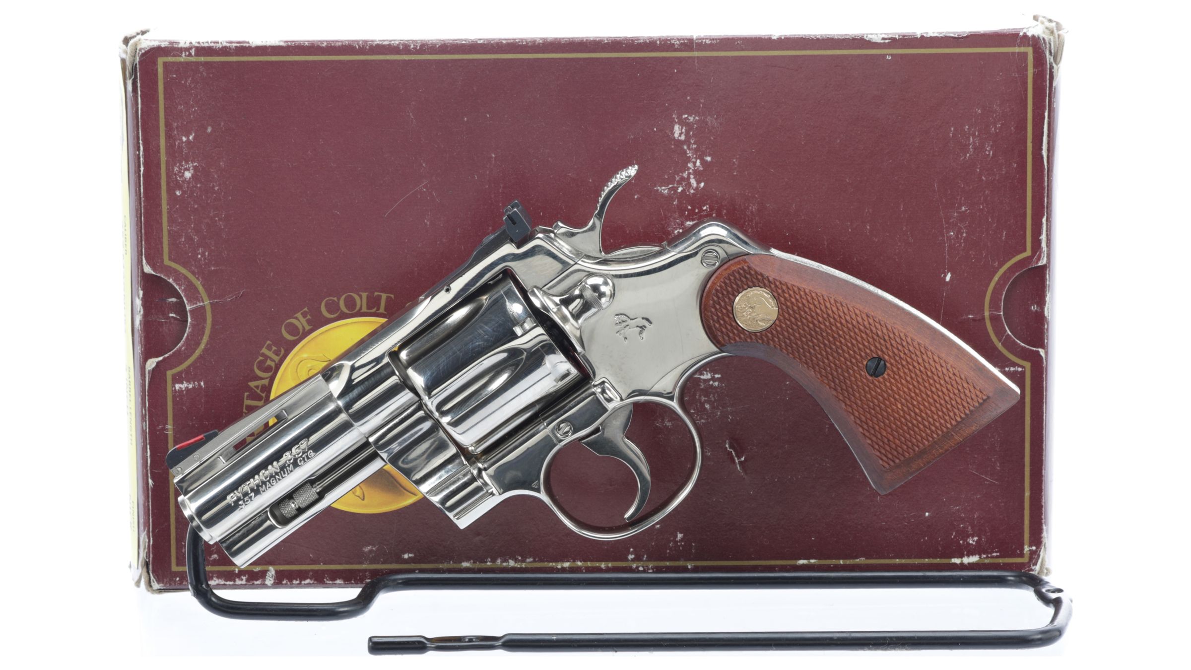 Colt Python Double Action Revolver with Box | Rock Island Auction