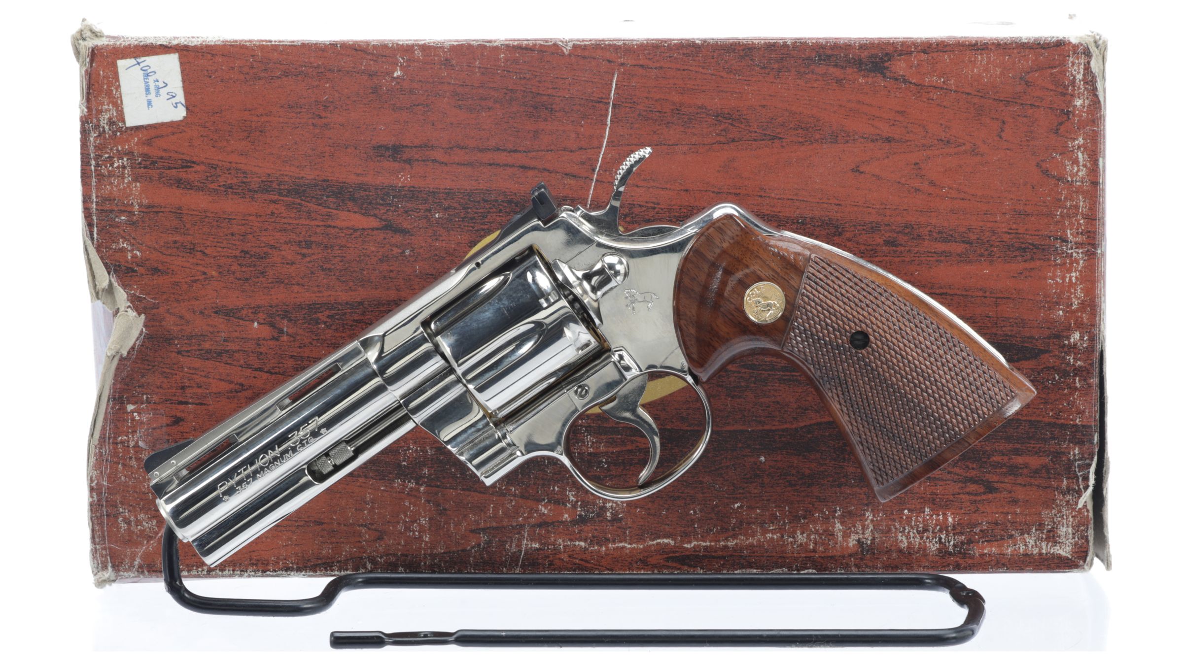 Colt Python Double Action Revolver with Box | Rock Island Auction