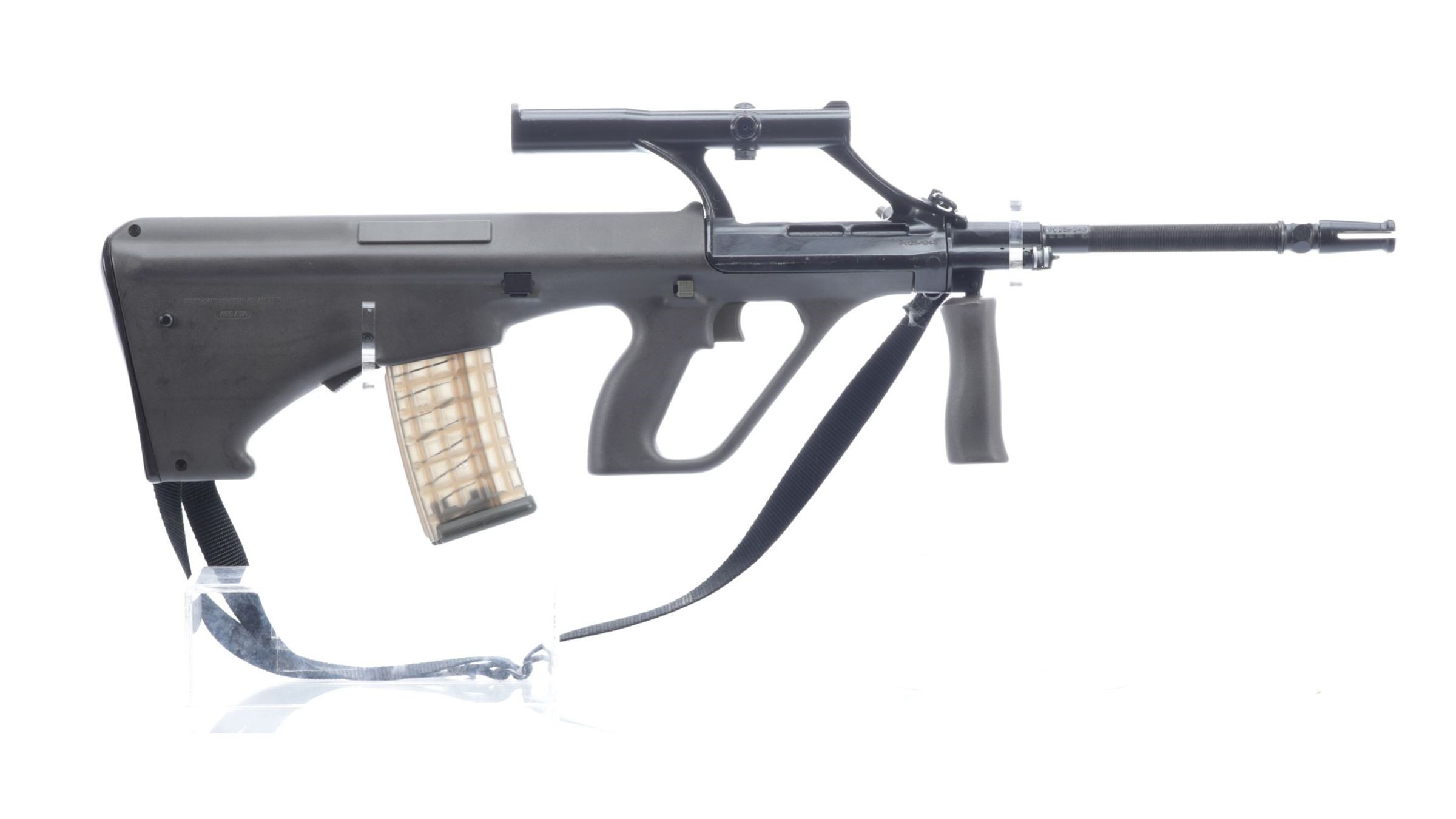 Desirable Steyr AUG/SA Semi-Automatic Rifle with Integral Scope | Rock ...