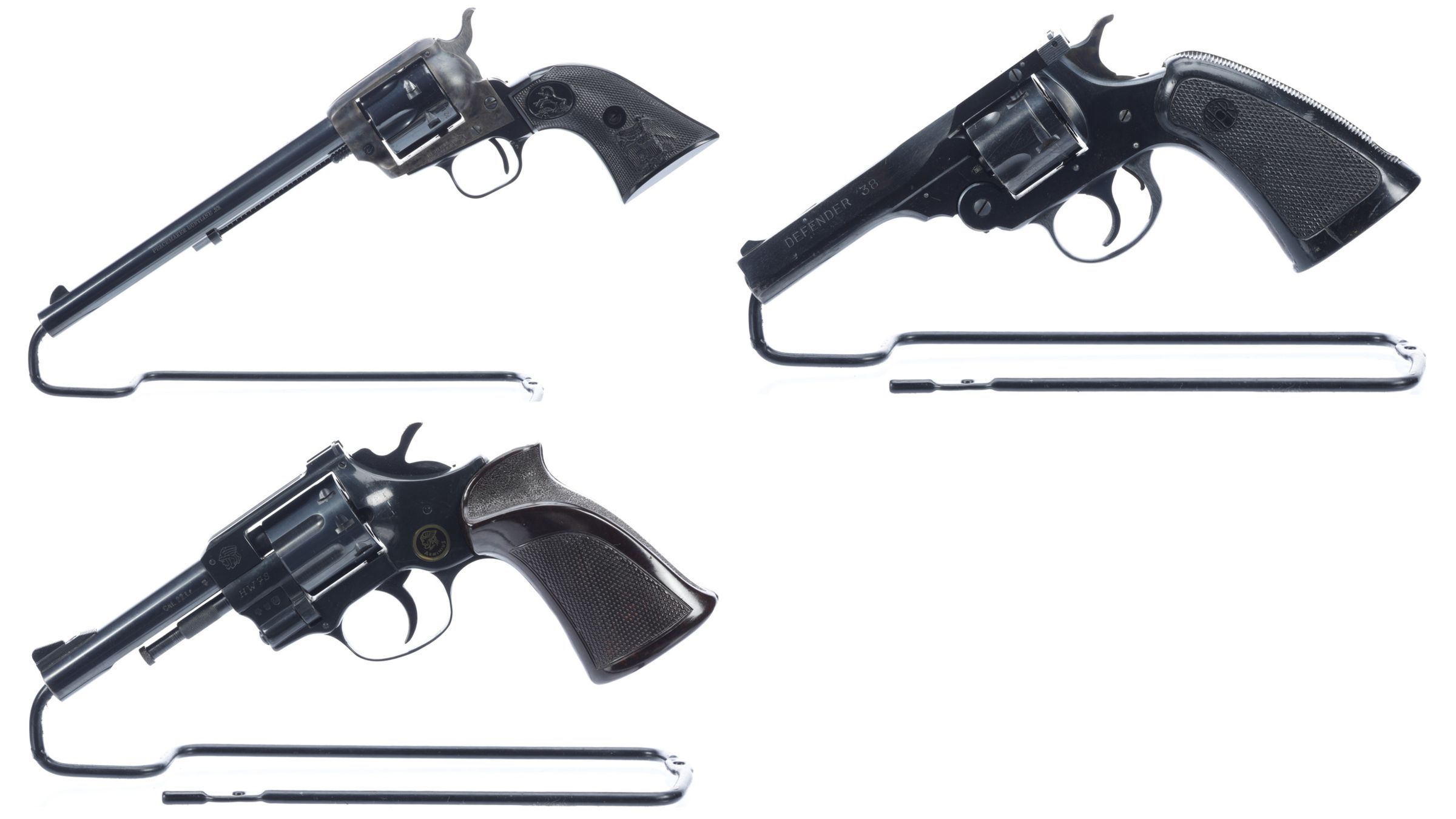 Three Revolvers | Rock Island Auction
