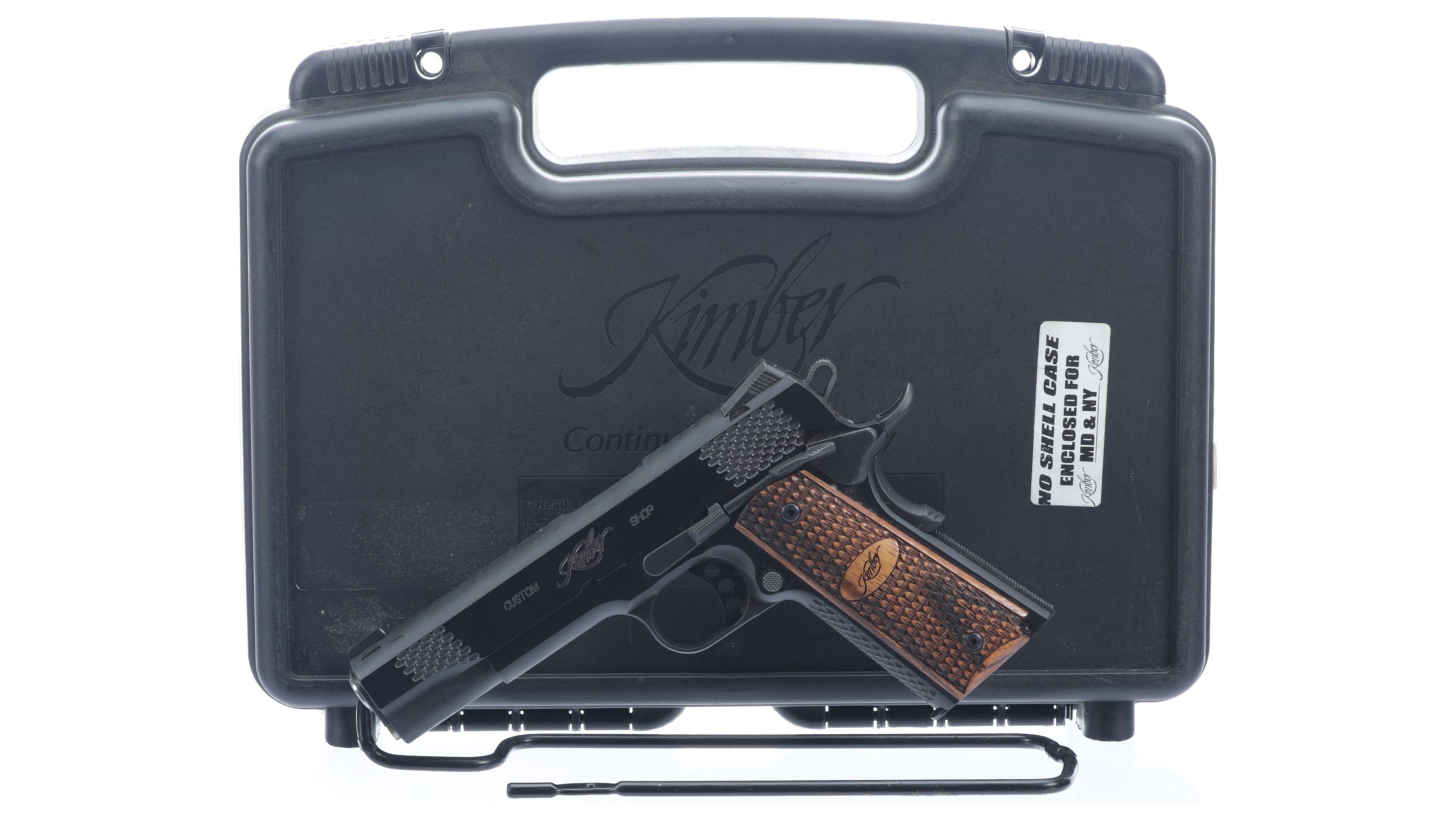 Kimber Custom Shop Raptor II Semi-Automatic Pistol with Case | Rock ...