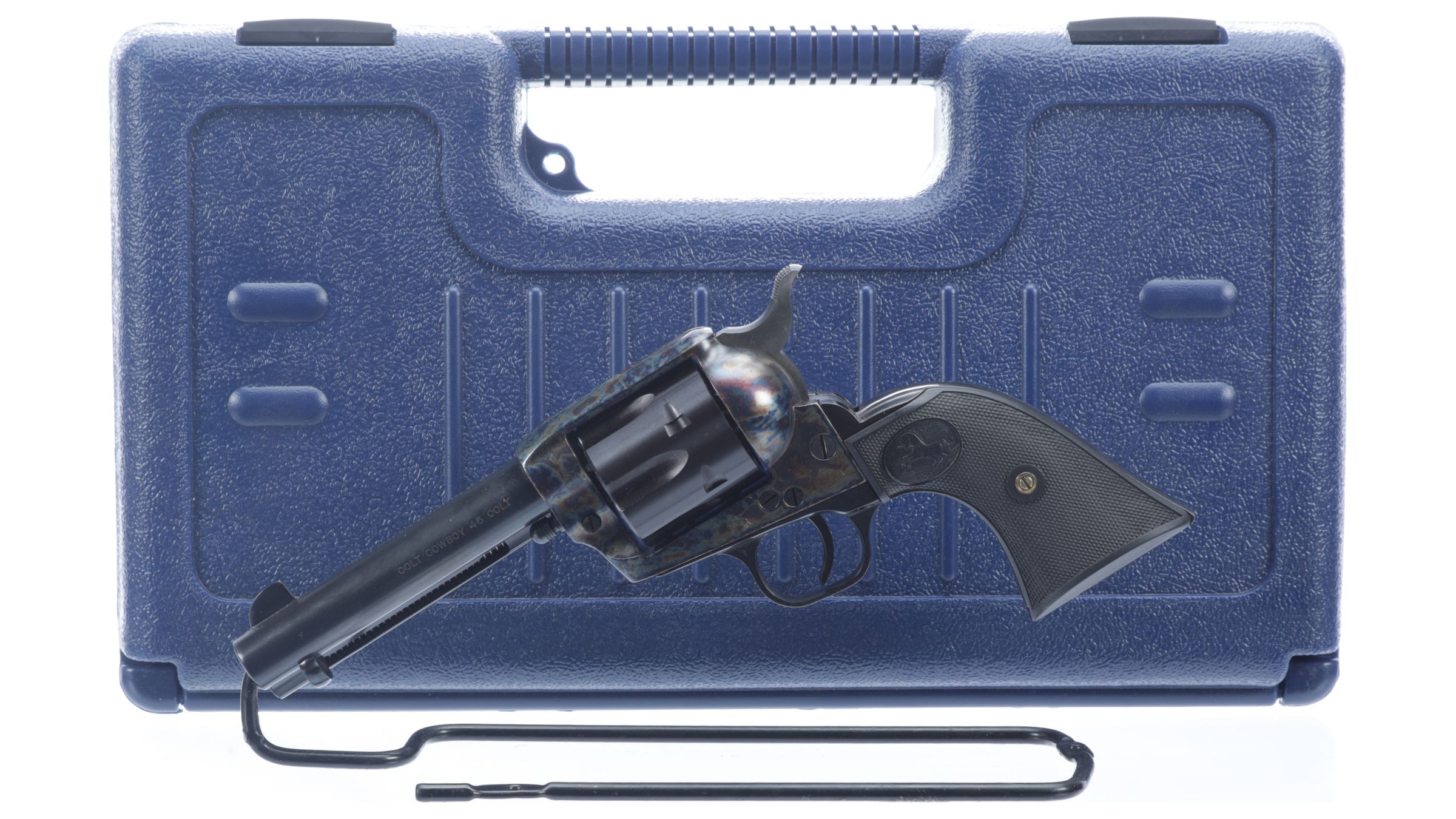Colt Cowboy Single Action Revolver with Case | Rock Island Auction