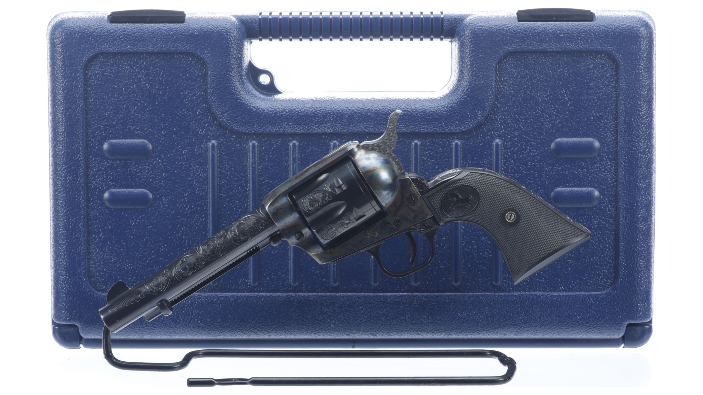 Colt Cowboy Single Action Revolver with Case | Rock Island Auction