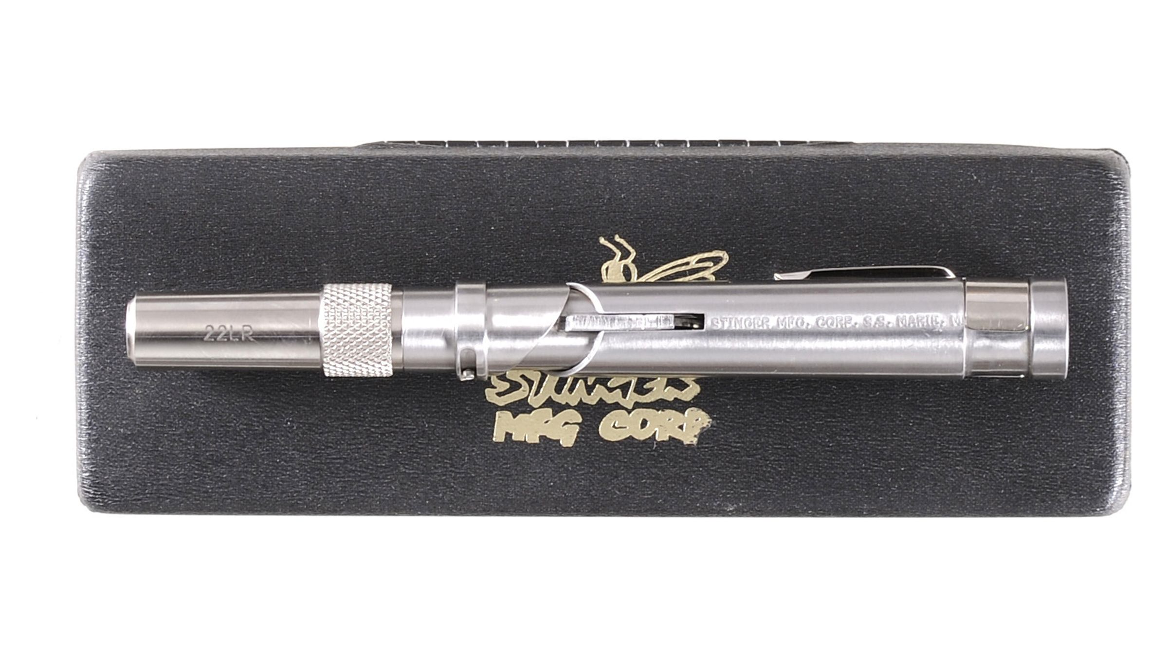 Cased Stinger Manufacturing .22 Caliber Pen Pistol | Rock Island Auction