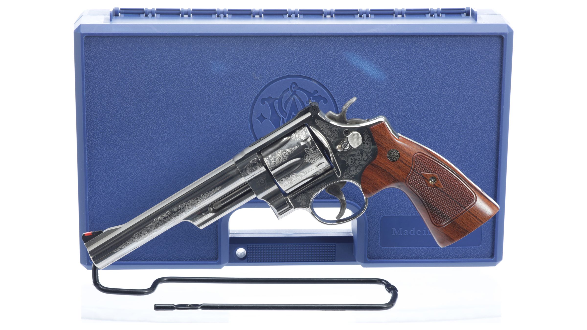 Engraved Smith & Wesson Model 29-10 Double Action Revolver | Rock ...