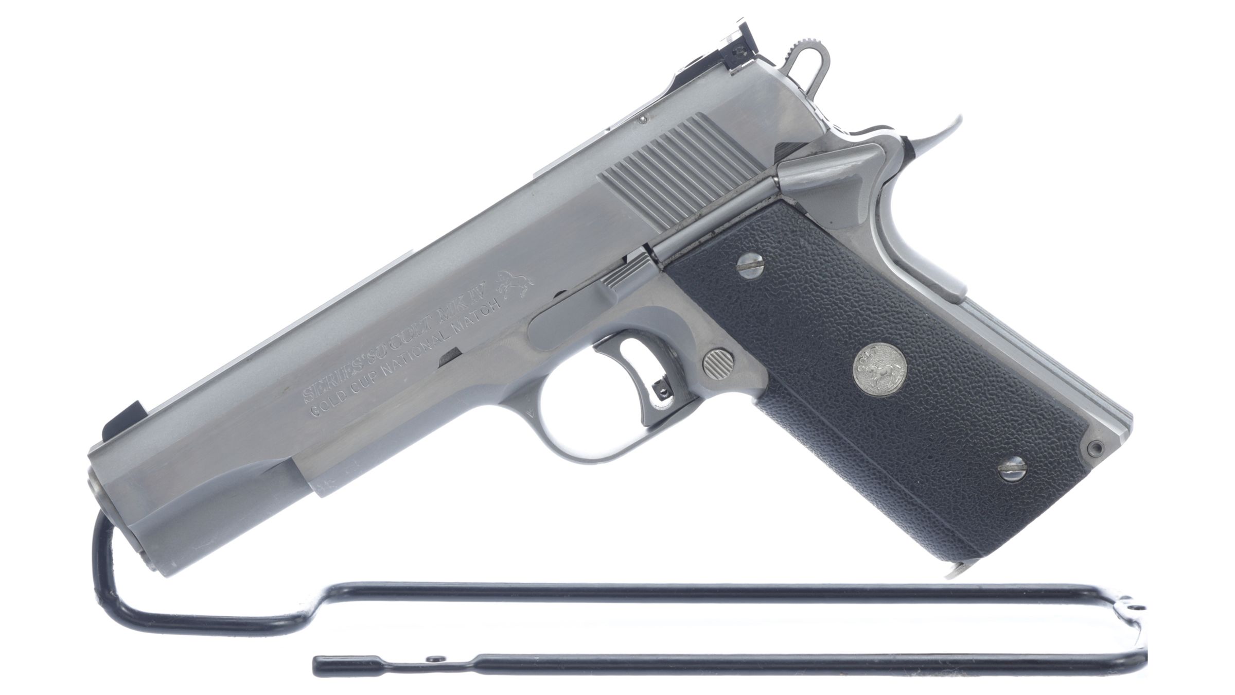 Colt Series 80 MKIV Gold Cup National Match Pistol | Rock Island Auction