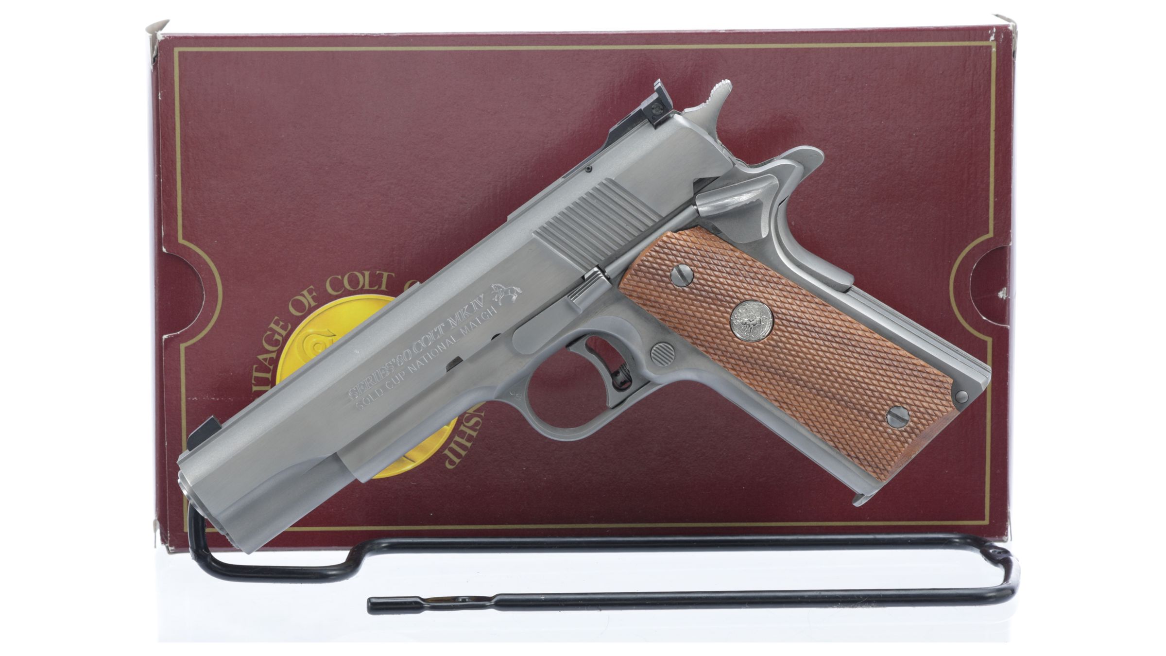 Colt MKIV Series 80 Gold Cup National Match Pistol | Rock Island Auction