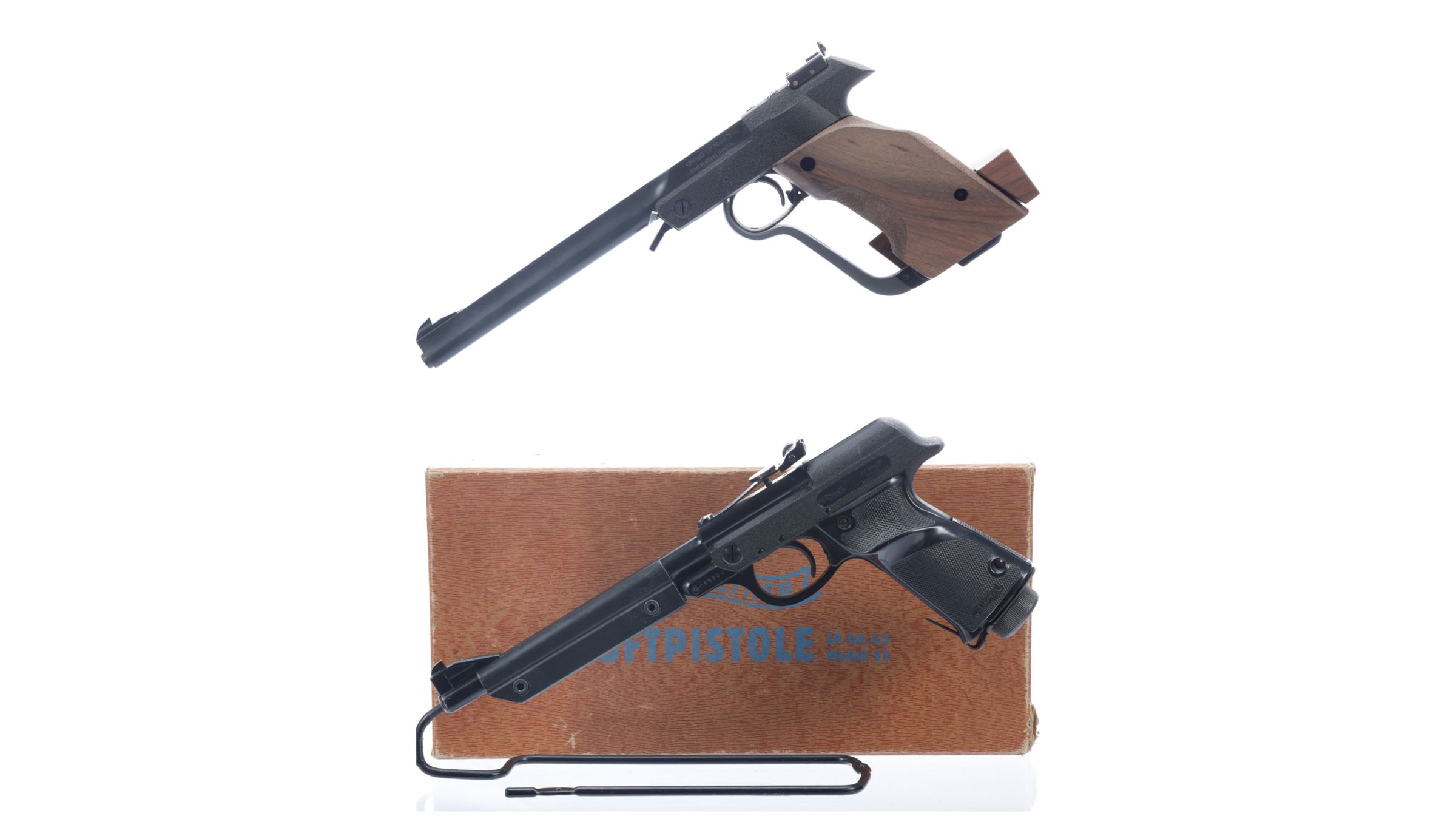 Two Walther Air Pistols with Boxes | Rock Island Auction