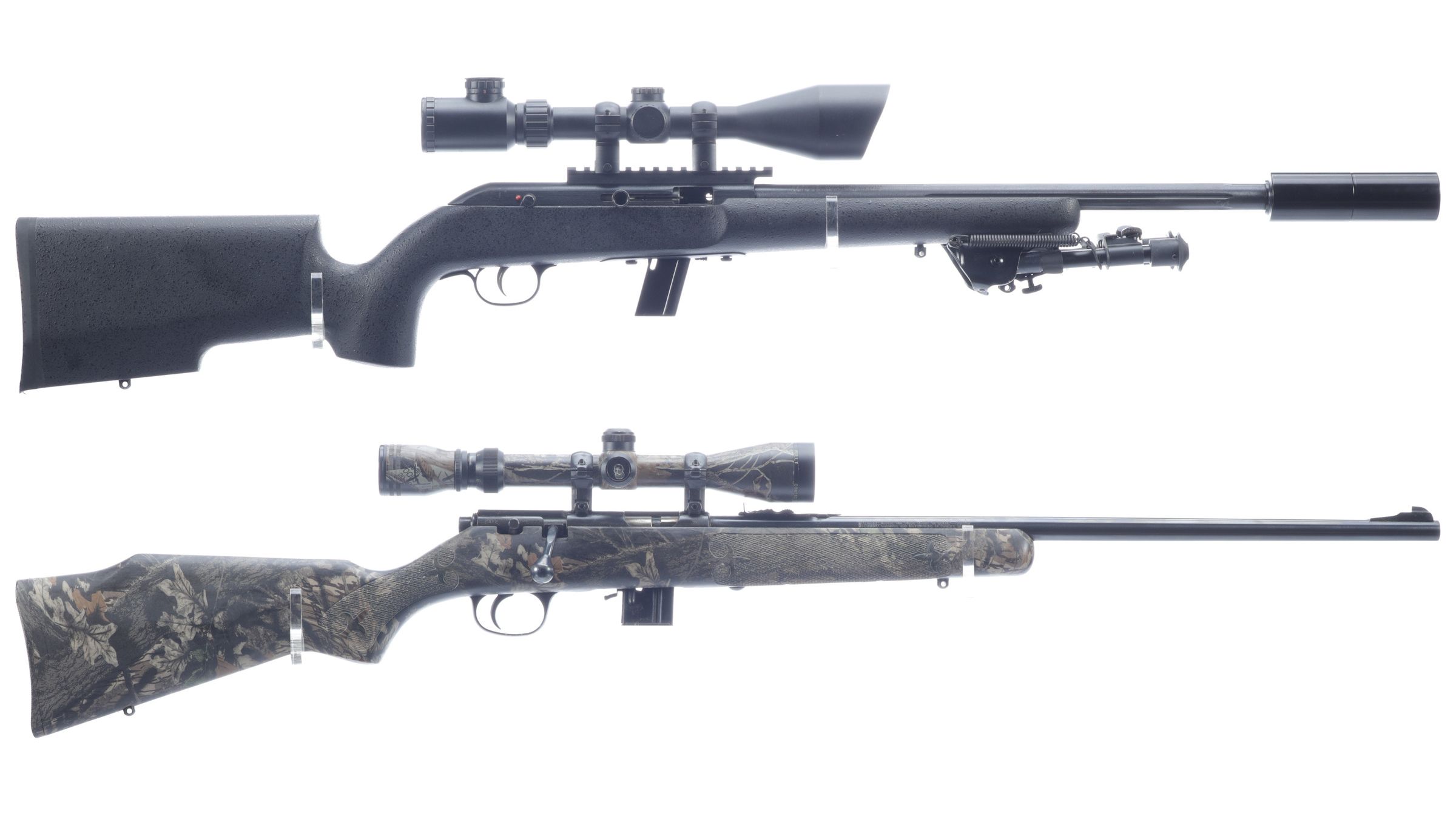 Two Rifles | Rock Island Auction