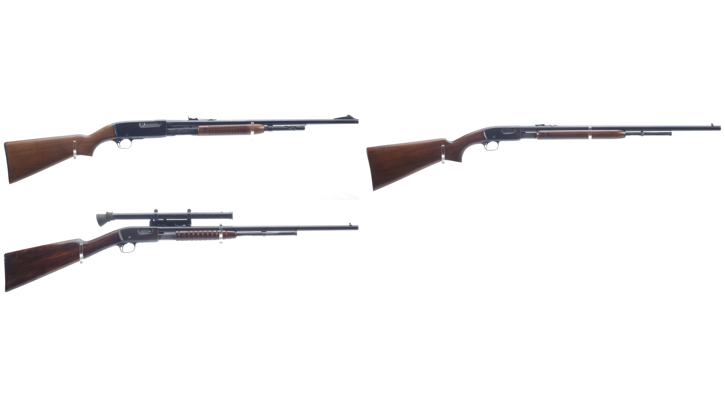 Three Remington Slide Action Rifles | Rock Island Auction