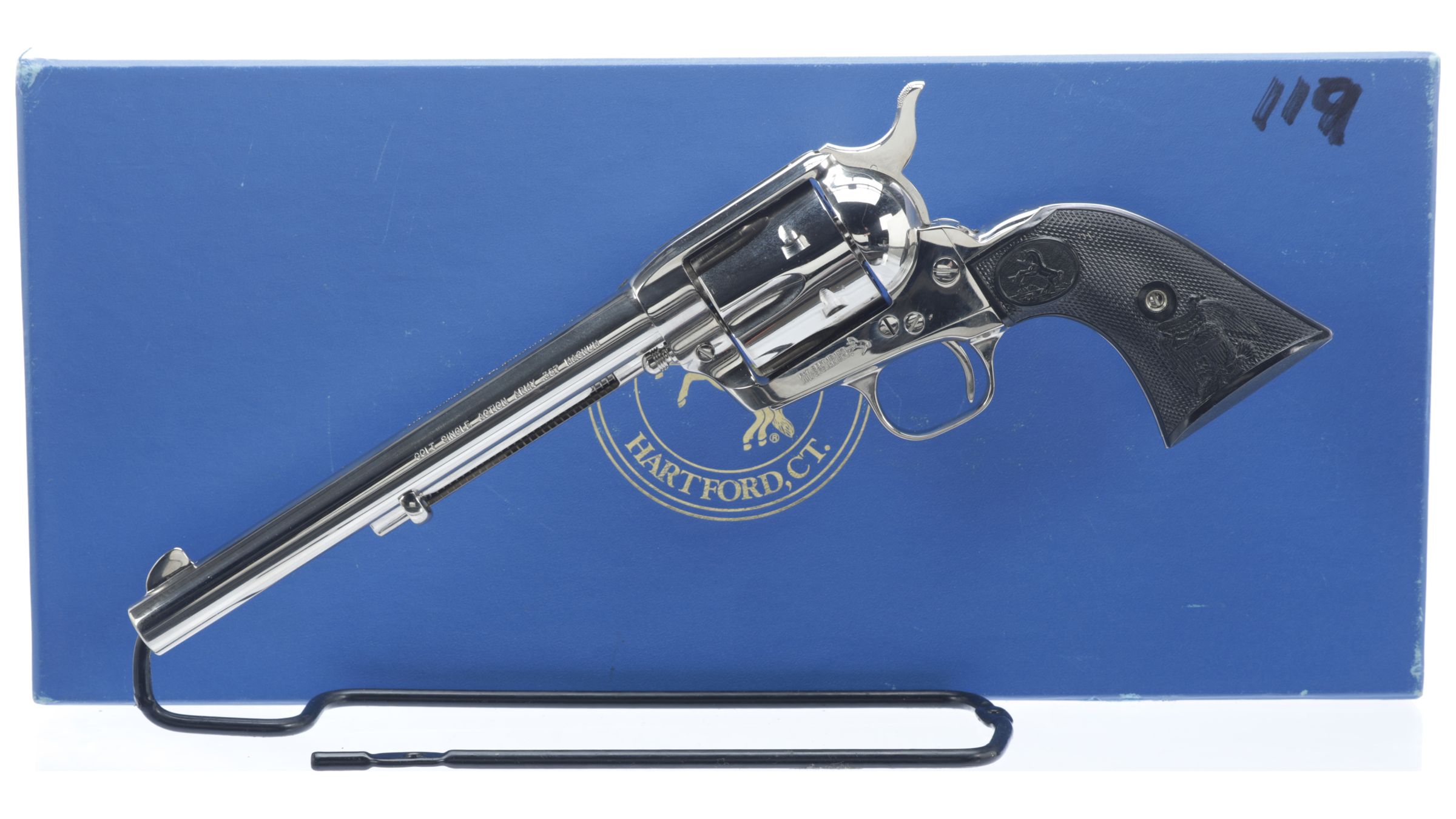 Colt Single Action Army 357 Magnum Revolver with Box | Rock Island Auction
