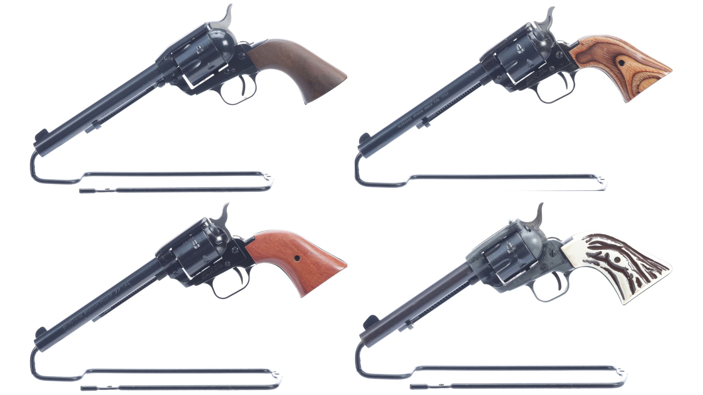 Four Single Action Revolvers | Rock Island Auction