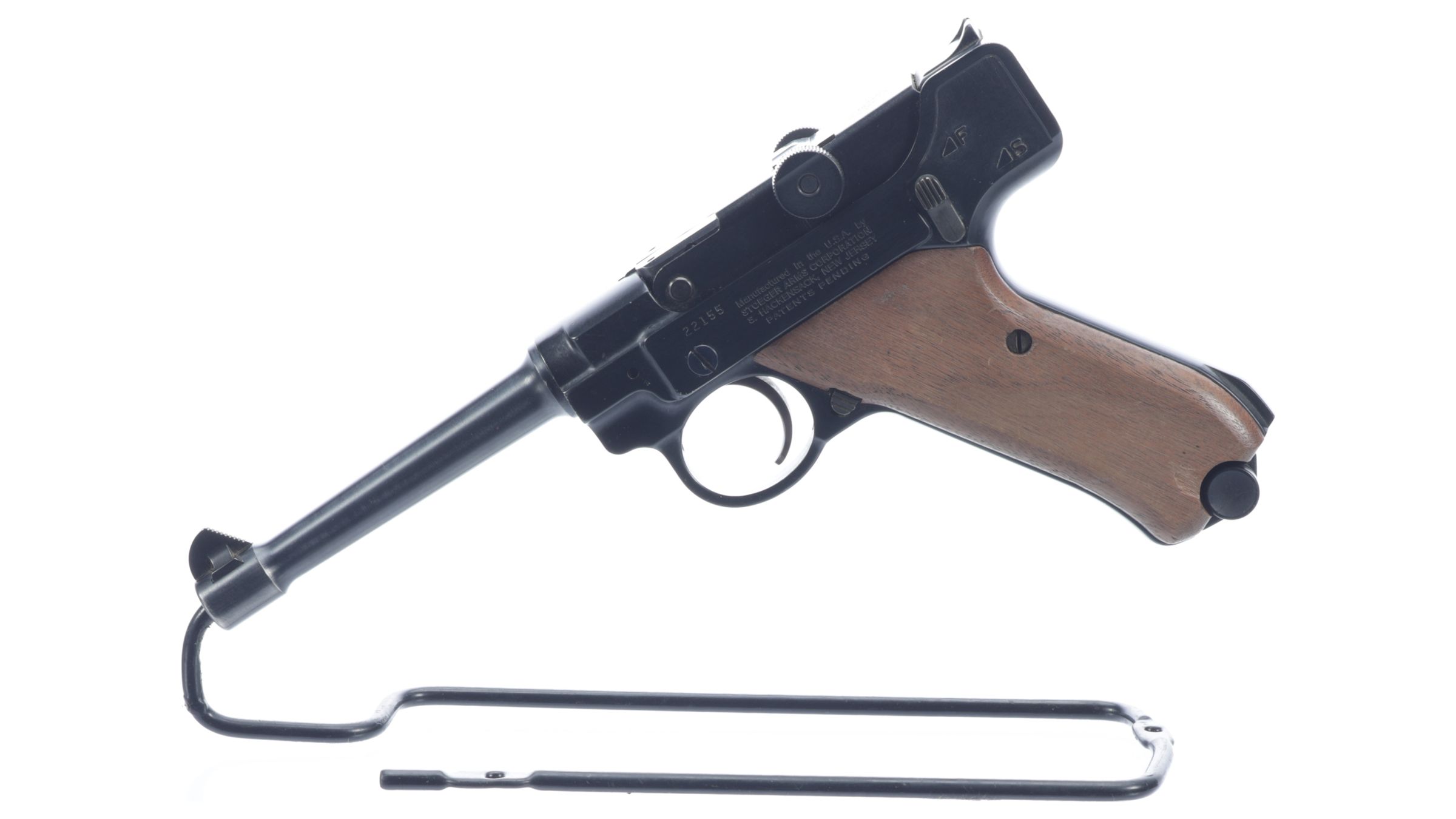 Stoeger .22 Luger Semi-Automatic Pistol with Case | Rock Island Auction