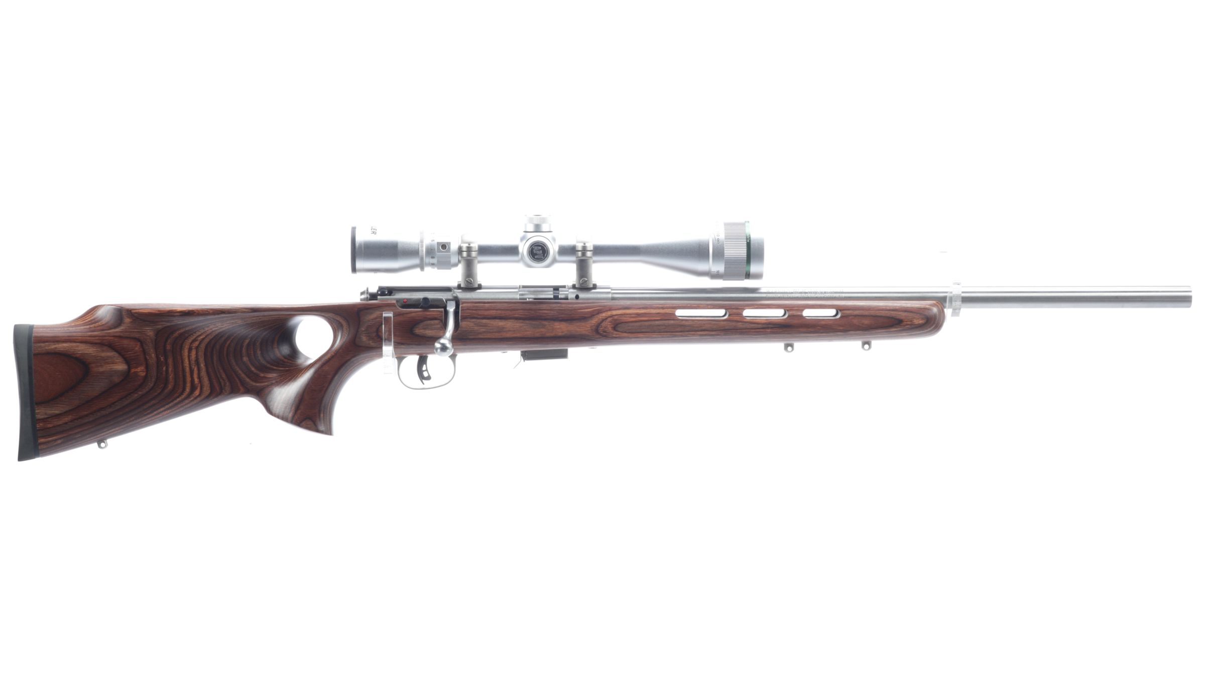 Savage Model 93R17 BTVSS Rifle with Original Box | Rock Island Auction