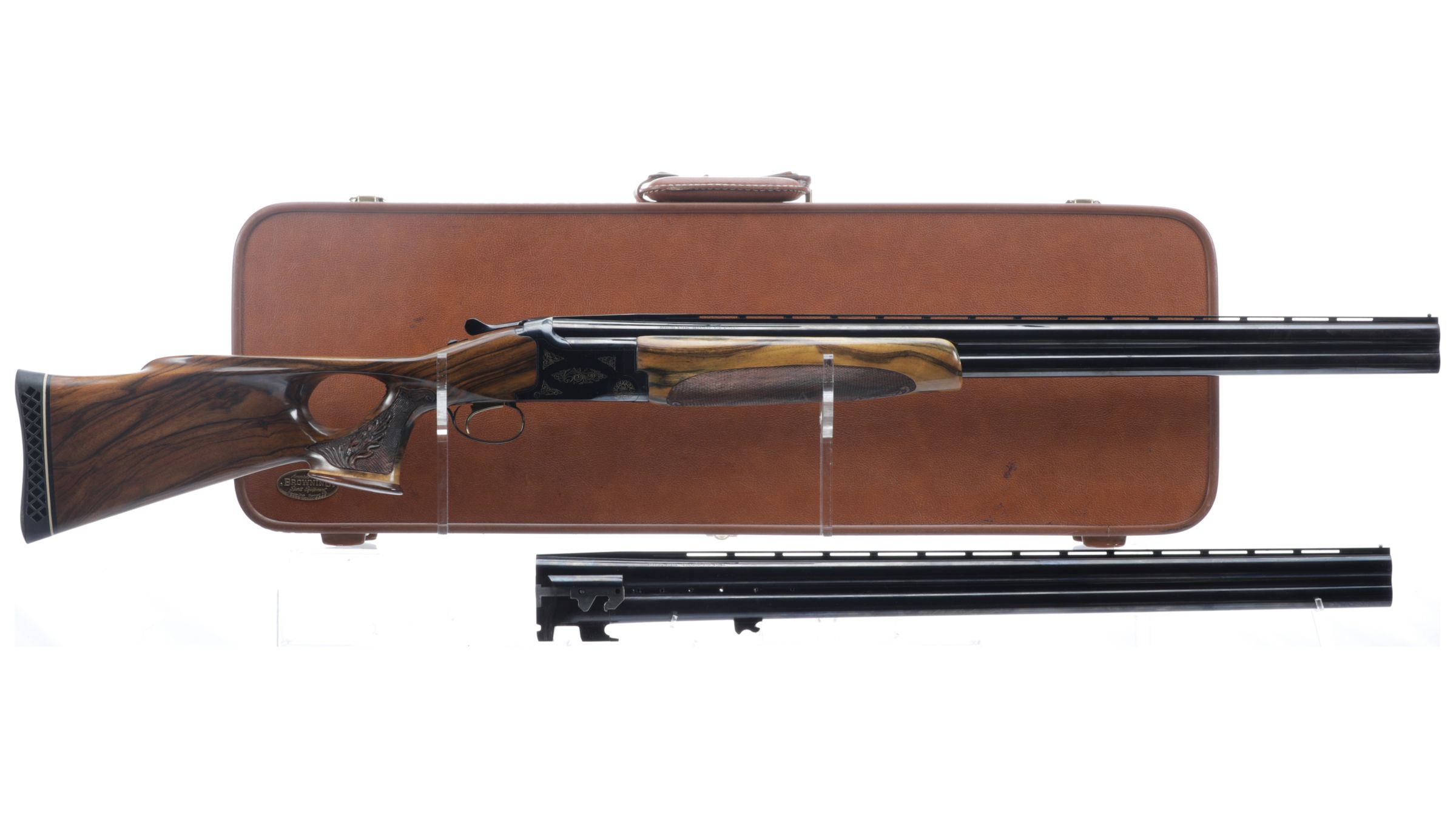 Browning Citori Over/Under Shotgun with Carved Stock and Case | Rock ...
