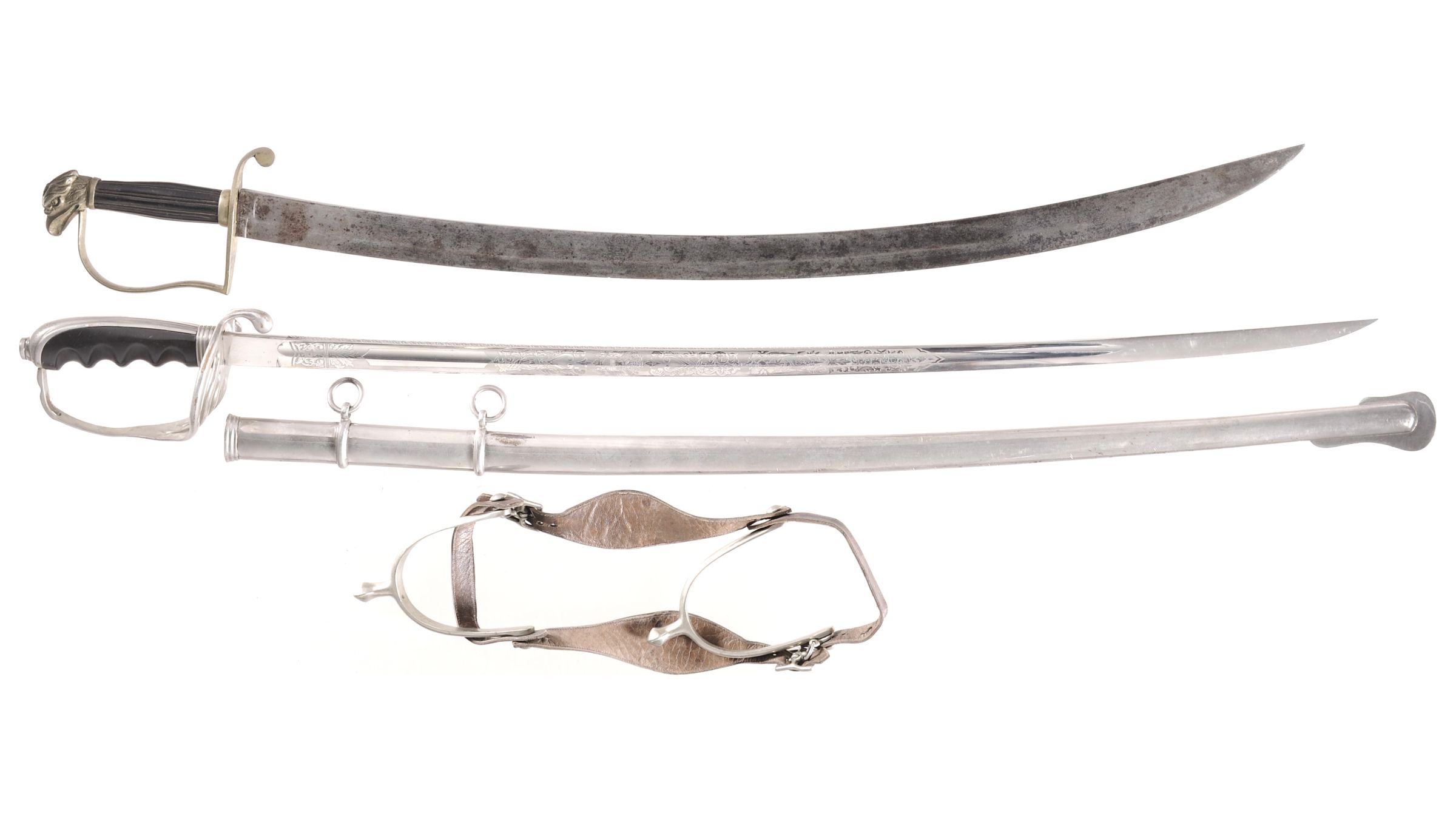 Two Swords and a Pair of Spurs | Rock Island Auction