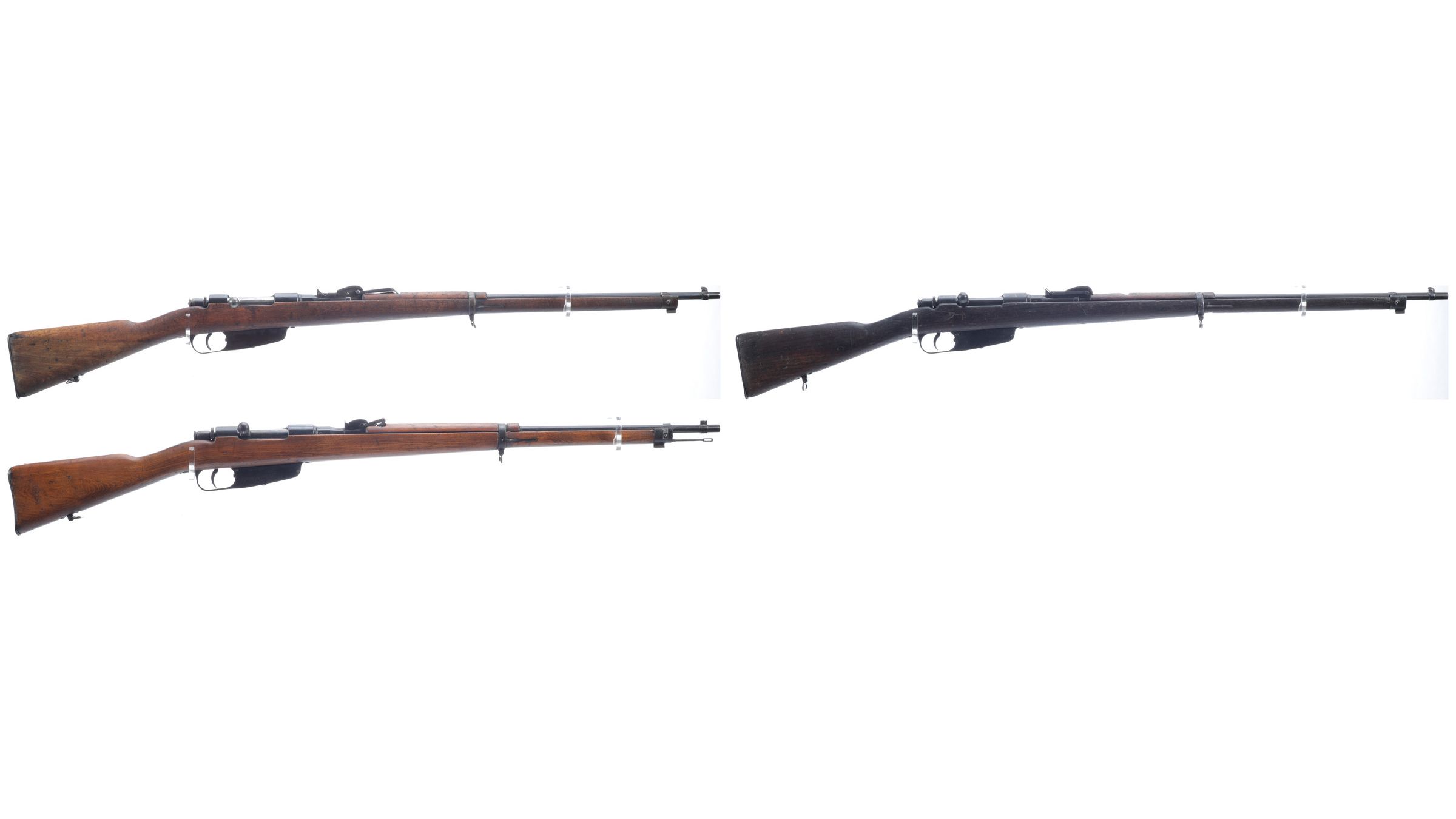 Three Italian Carcano Model Bolt Action Rifles | Rock Island Auction