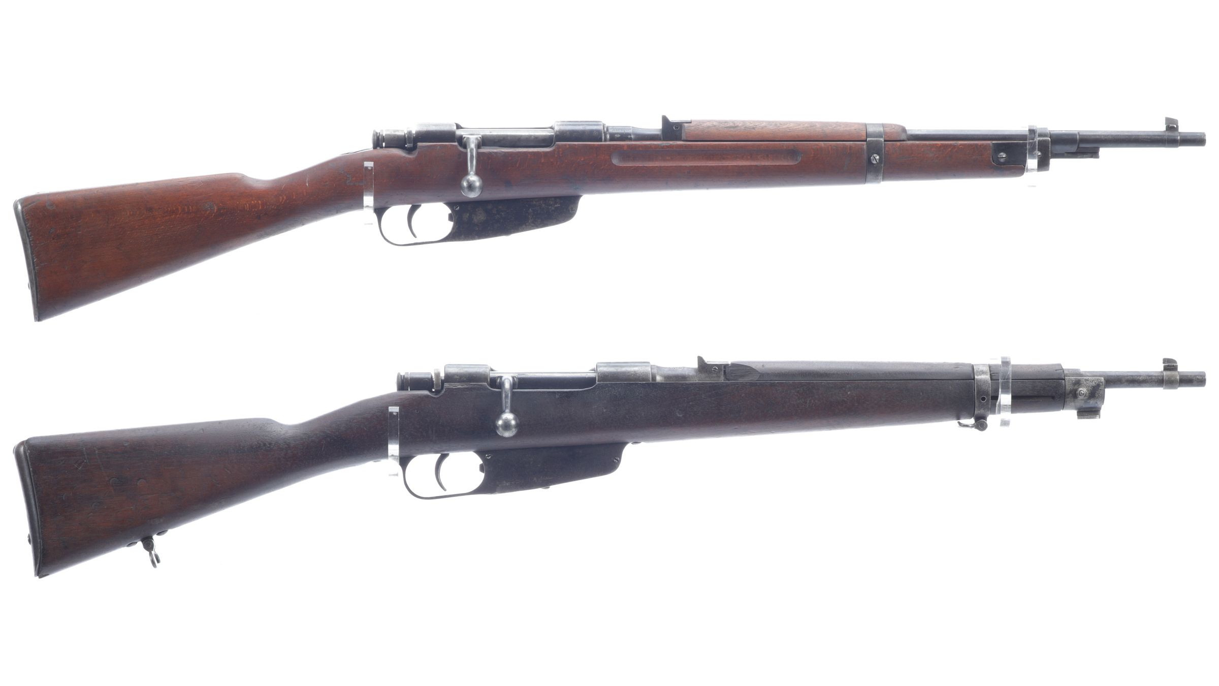 Two Italian Carcano Bolt Action Carbines | Rock Island Auction