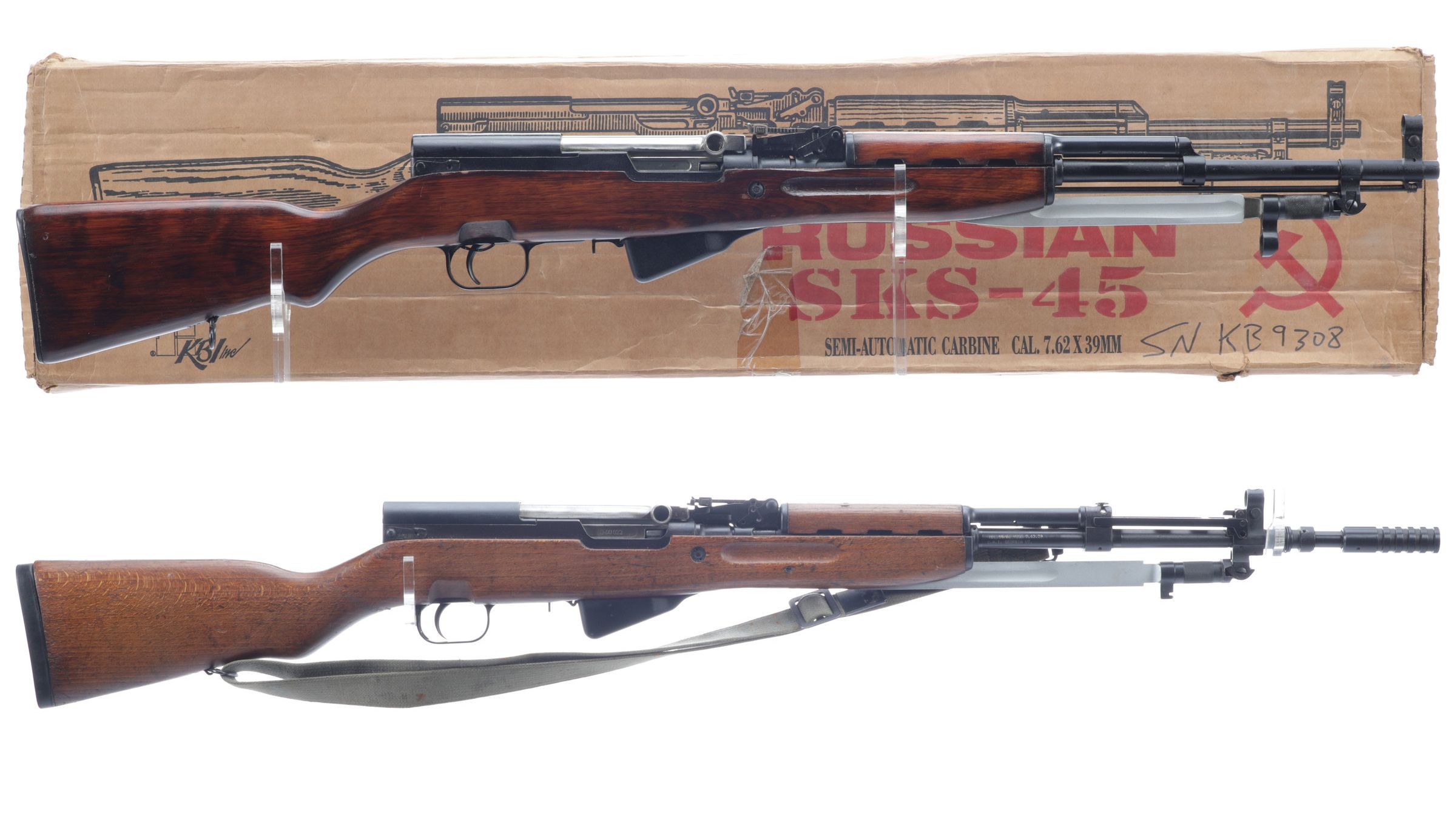 Two SKS Semi-Automatic Rifles | Rock Island Auction