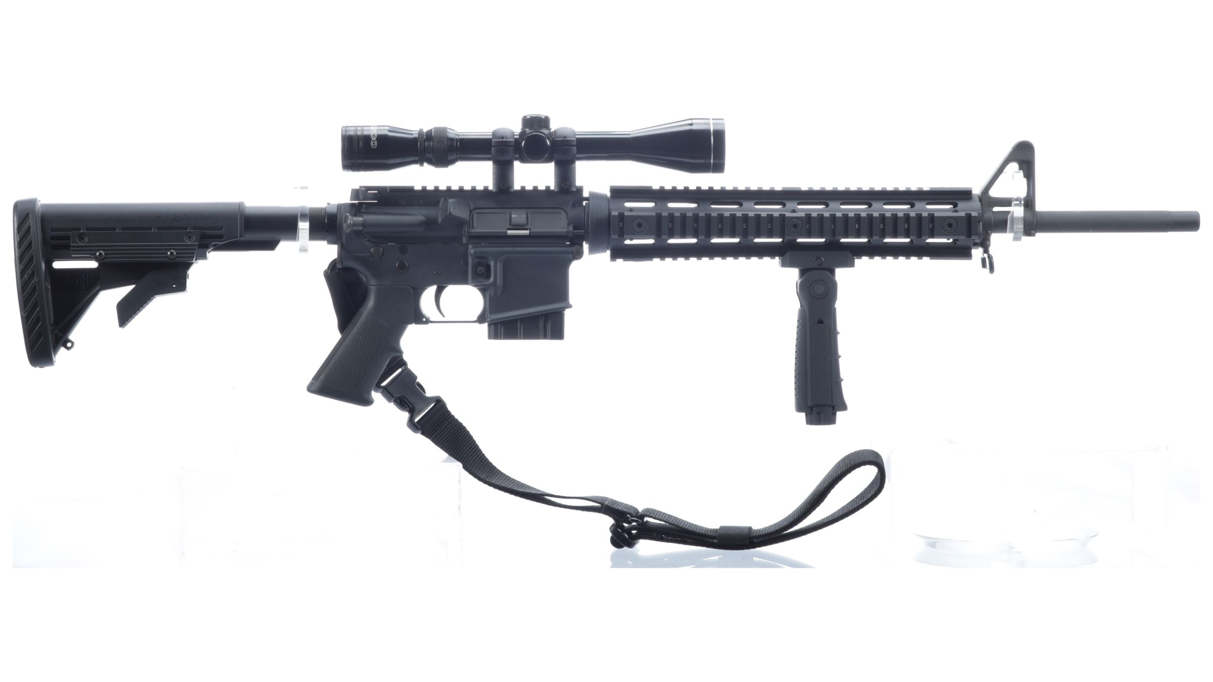 Colt Match Target Competition HBAR Rifle with Scope | Rock Island Auction