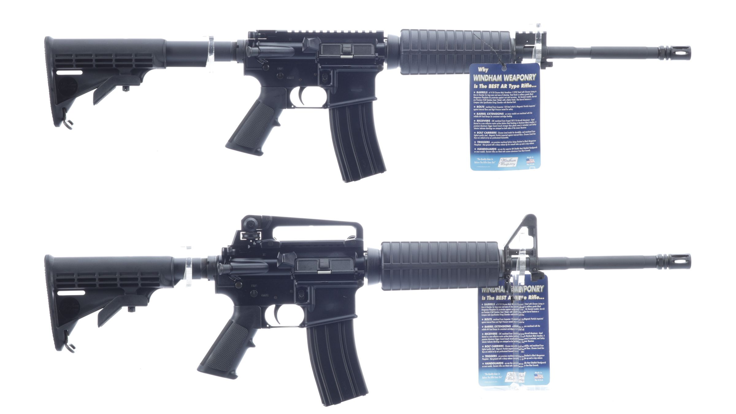Two Windham Weaponry WW-15 Semi-Automatic Rifles with Boxes | Rock ...