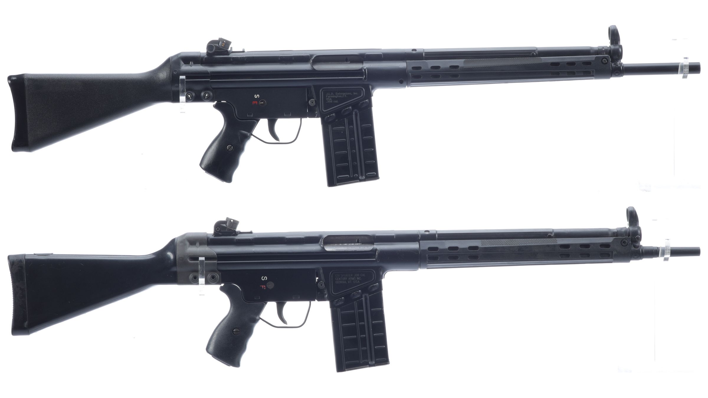 Two Semi-Automatic Rifles | Rock Island Auction