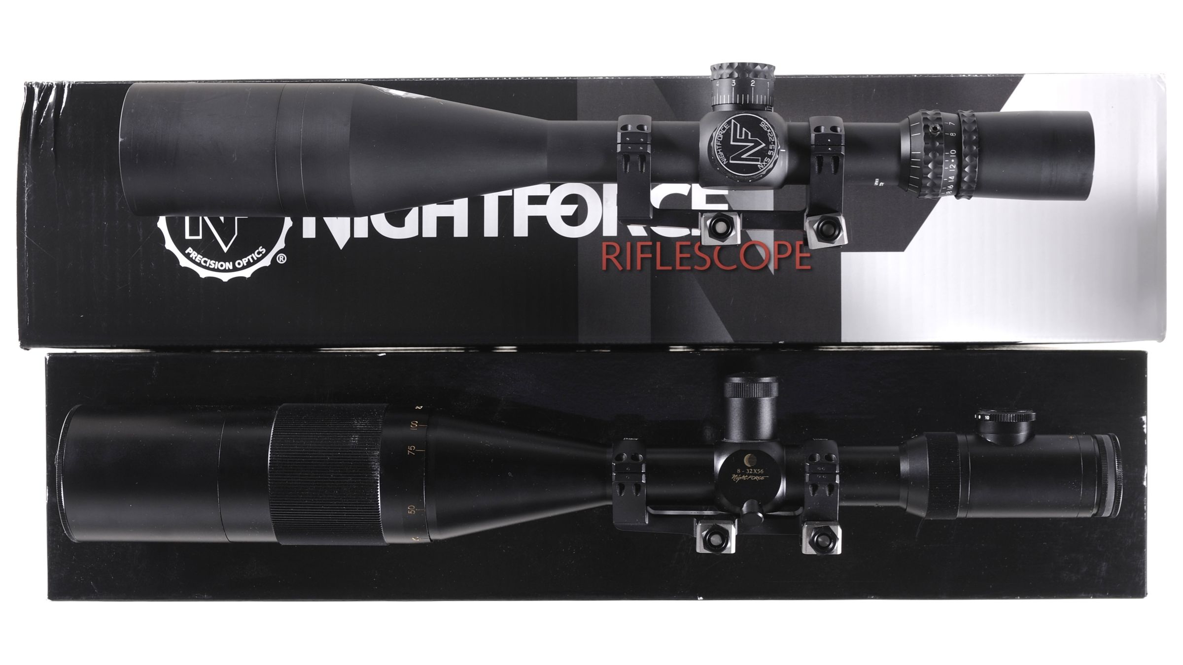 Two Boxed Nightforce Scopes | Rock Island Auction