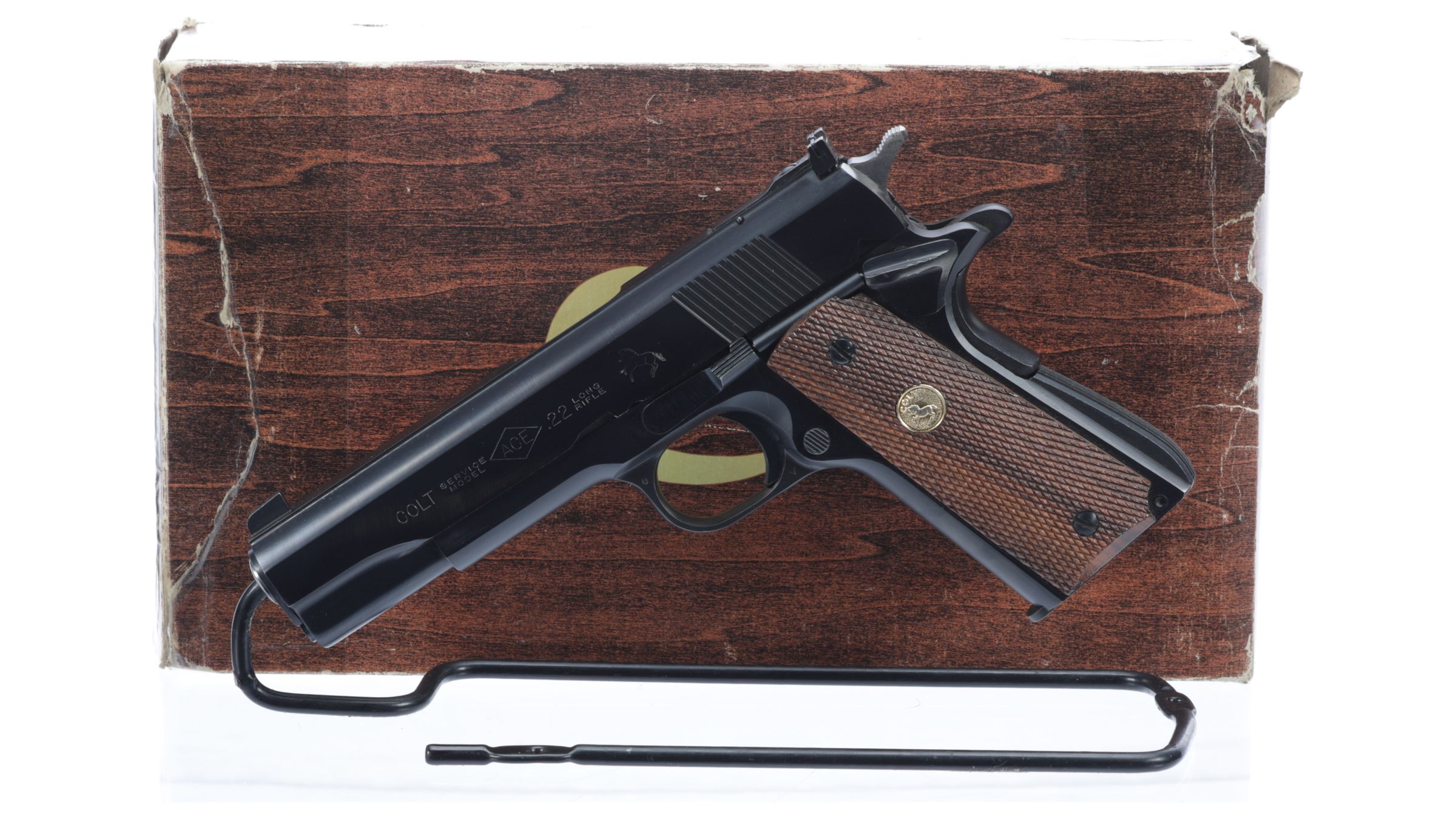 Colt Service Model Ace Semi-Automatic Pistol with Box | Rock Island Auction