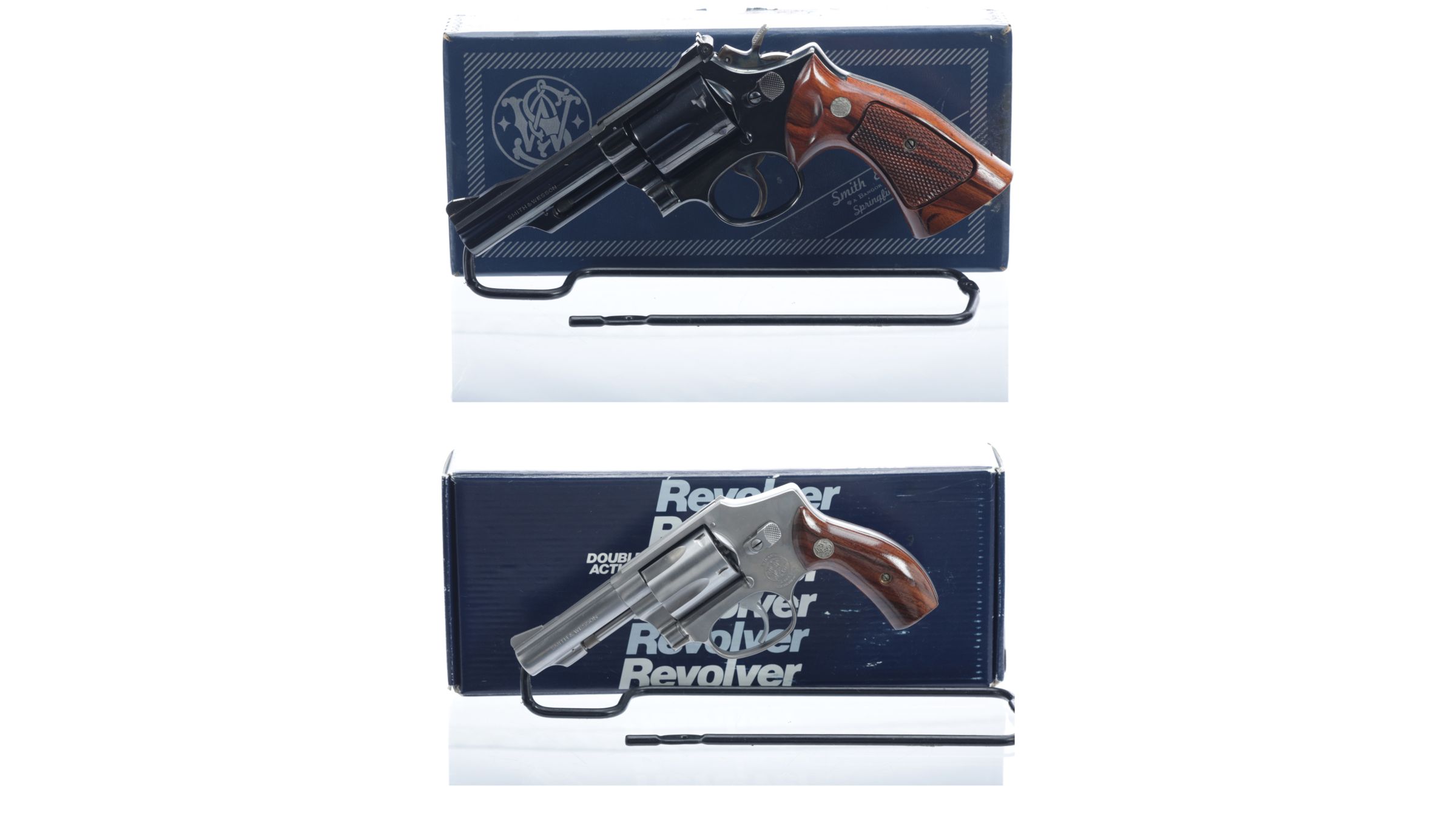 Two Smith & Wesson Double Action Revolvers with Boxes | Rock Island Auction