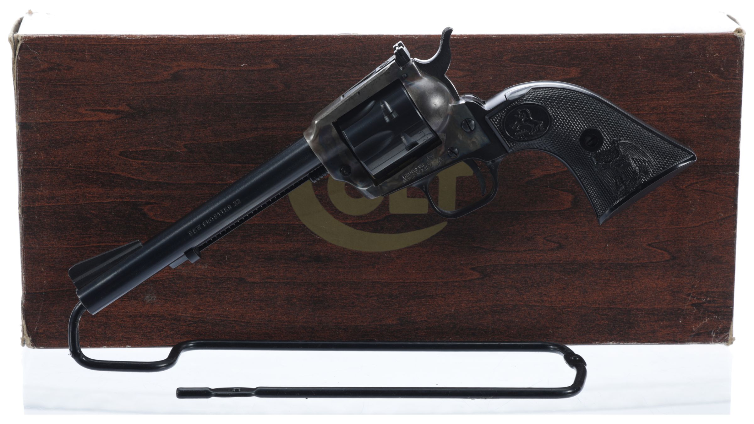Colt New Frontier .22 Single Action Revolver with Box | Rock Island Auction