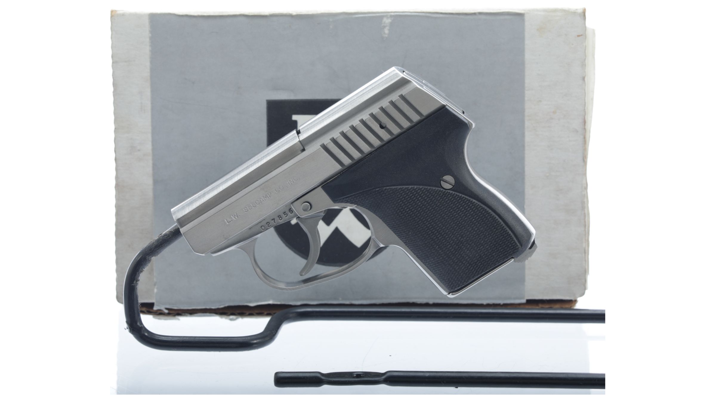 LW Seecamp LWS Model Semi-Automatic Pistol with Box | Rock Island Auction